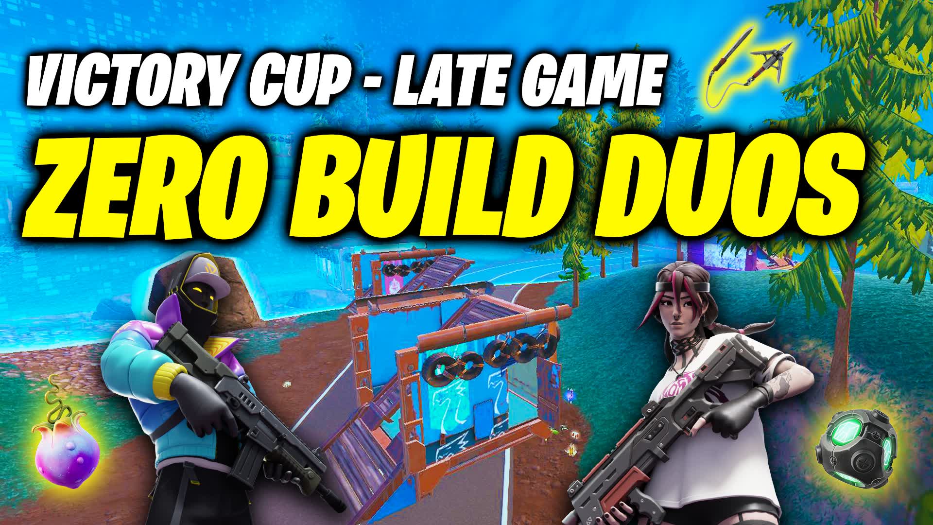 DUO ZERO BUILD LATE GAME - MYKE 0654-8626-3711 stworzone przezmyketv ...