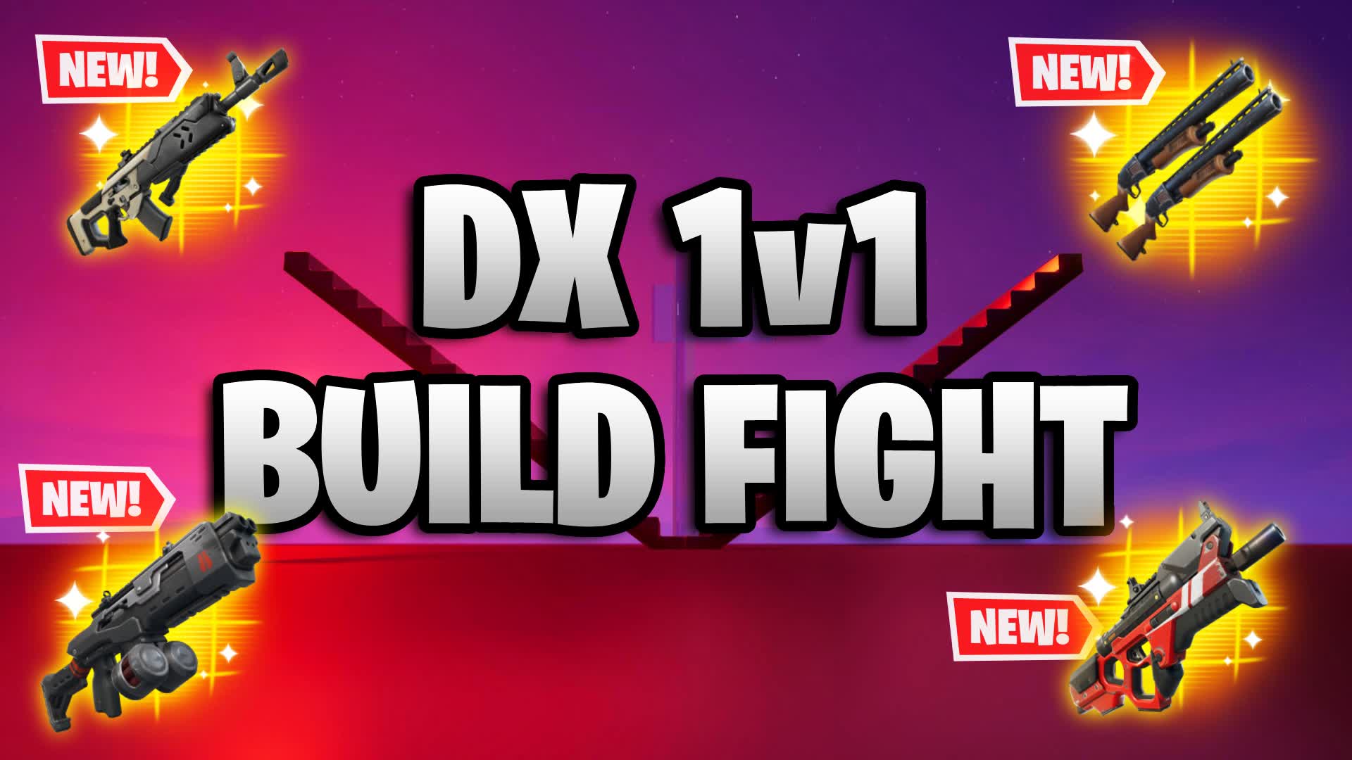 DX 1V1 build fight 9323-4004-3042 by dxhr - Fortnite Creative Map Code - Fortnite.GG