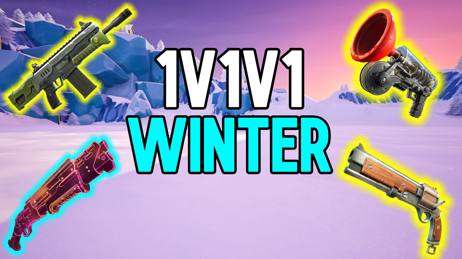 ️ 1v1v1 Winter PVP Free For All ️ 3148-3710-6629 by ned4 - Fortnite Creative Map Code - Fortnite.GG