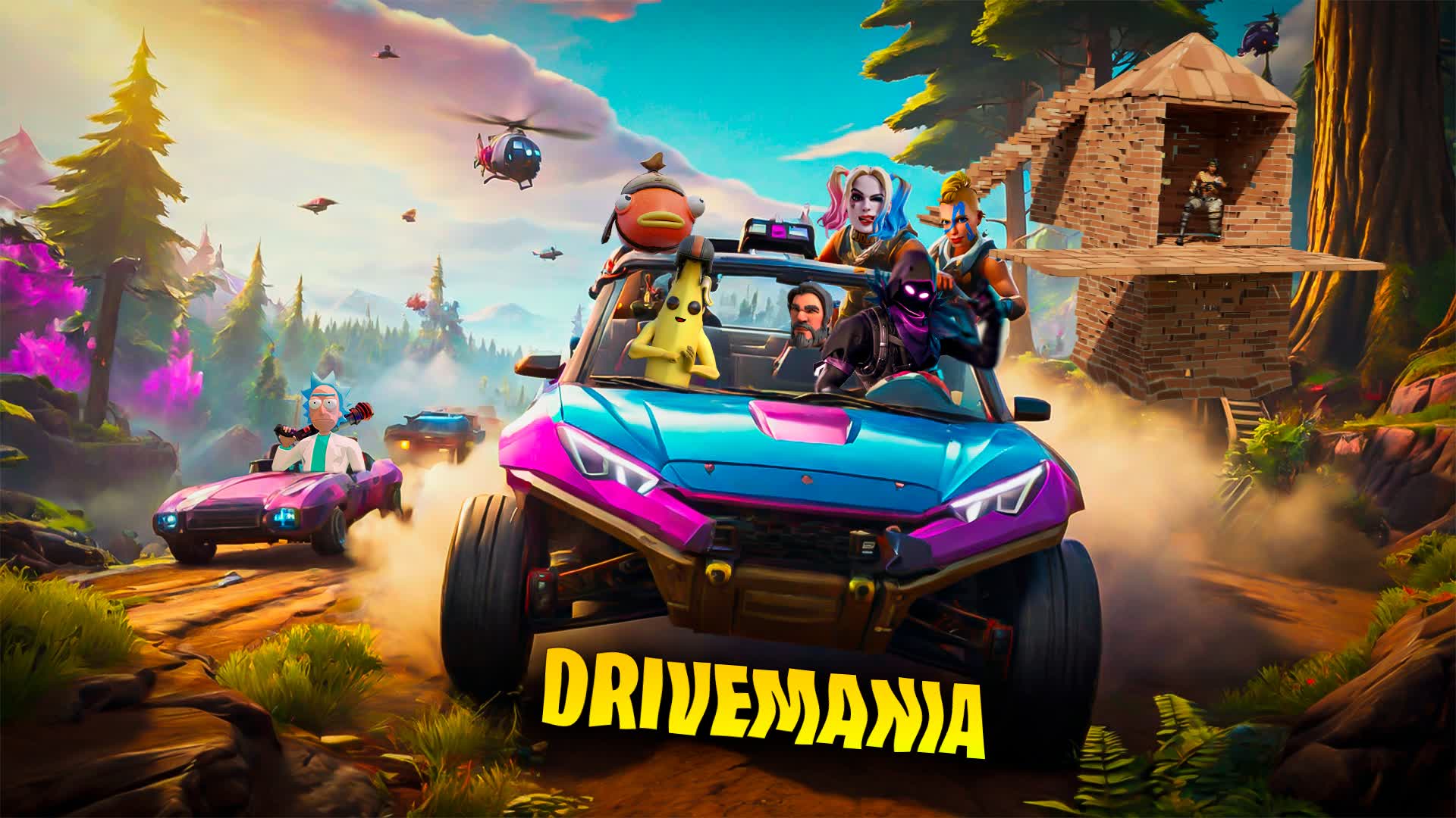 🚔DRIVE MANIA💥 1444-3294-8351 by maywayday - Fortnite Creative Map Code ...