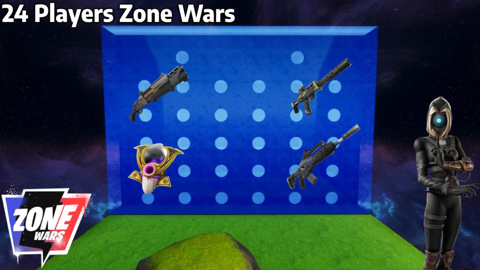 24 Player Zone Wars 8891-7123-8821 by neopk - Fortnite Creative Map ...