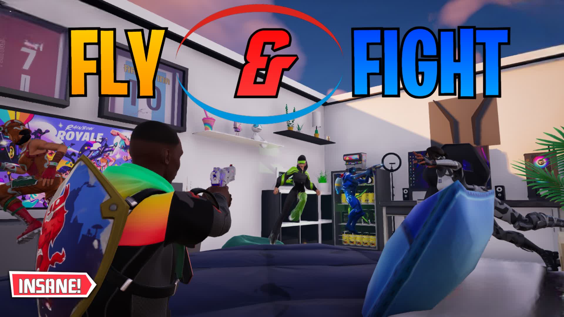 🚀 Fly & Fight 🥊 9861-1874-7904 by souless-kaii - Fortnite