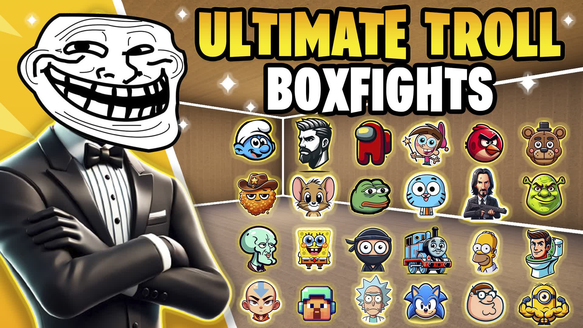 ULTIMATE TROLL BOX PVP 😂📦 6344-3269-0320 by rockygift2 - Fortnite ...