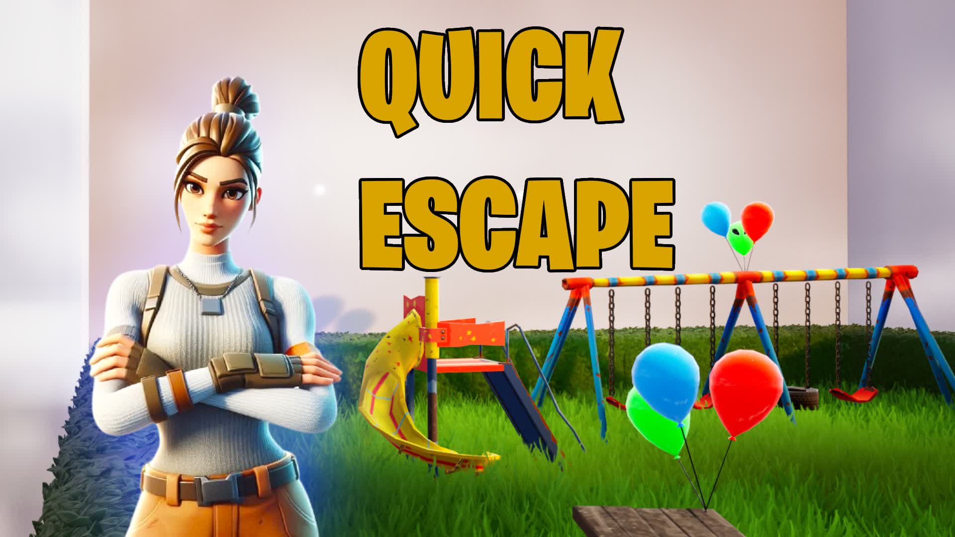🏃‍♂️ QUICK ESCAPE 🏆 0728-8713-9791 by maksx1 - Fortnite Creative Map Code - Fortnite.GG