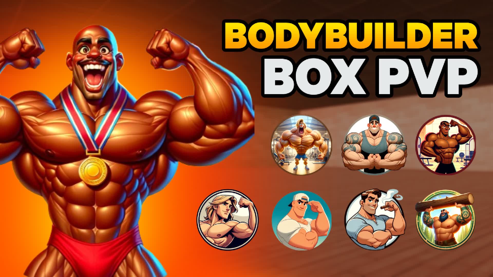 BODYBUILDER BOX PVP 3156-9560-9706 by wackycreative - Fortnite