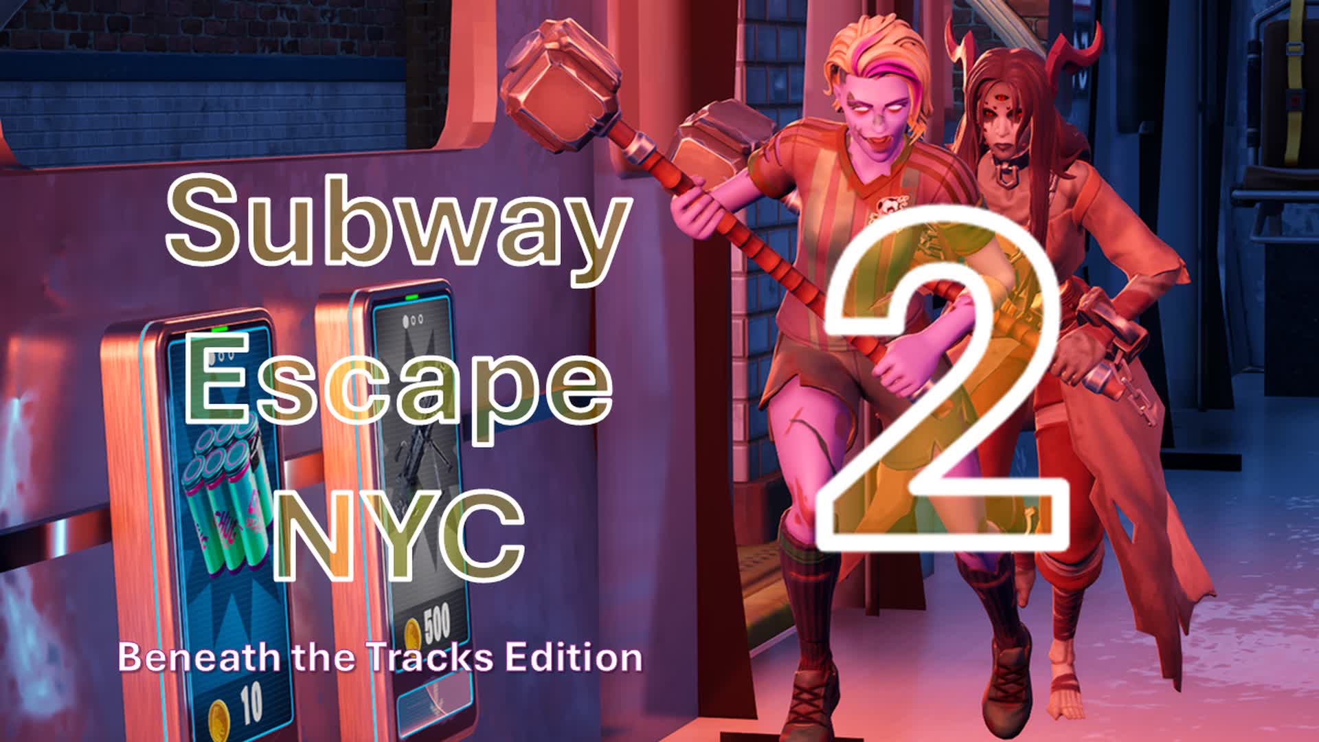 Subway Escape NYC (Beneath the Tracks) 5075-3525-0542 من ابتكار sf-ob ...