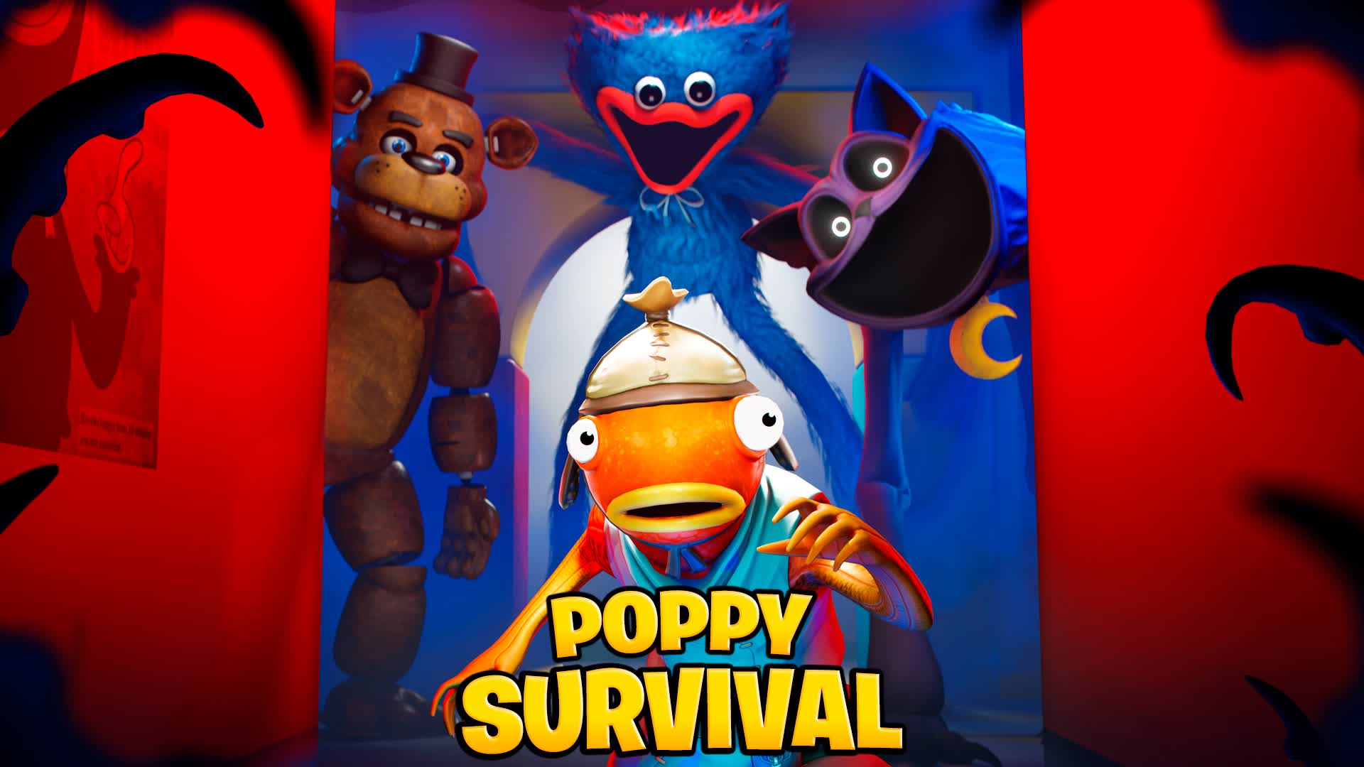 POPPY SURVIVAL - PLAYTIME WORLD 5421-2176-9660 by handerplay - Fortnite Creative Map Code ...