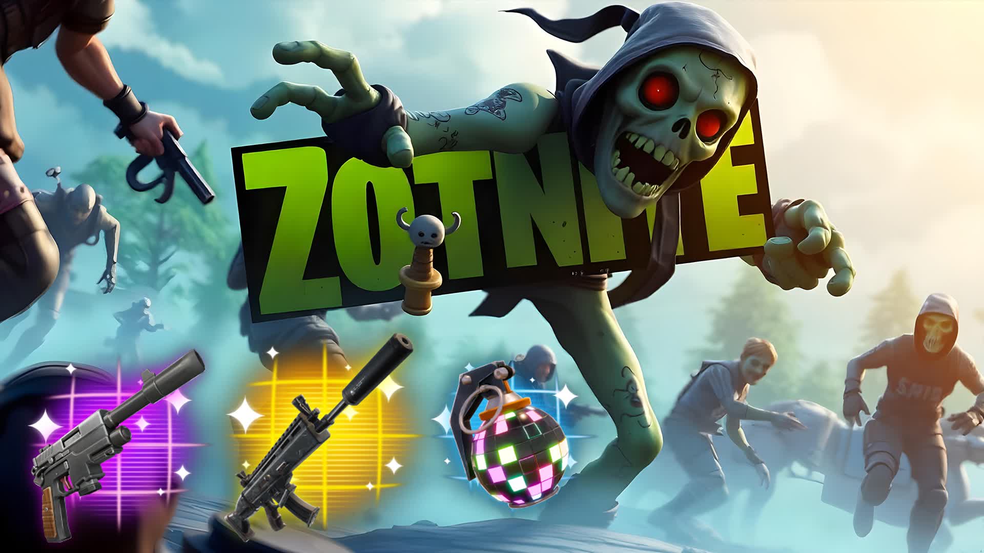 ZOMBIE HUNTER 7442-9920-5685 by apfel - Fortnite Creative Map Code ...