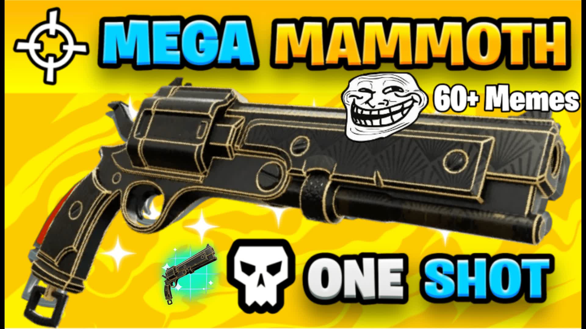 MEME MAMMOTH ONLY 🎯 ONE SHOT LAWLESS 9651-5759-5727 by dft - Fortnite