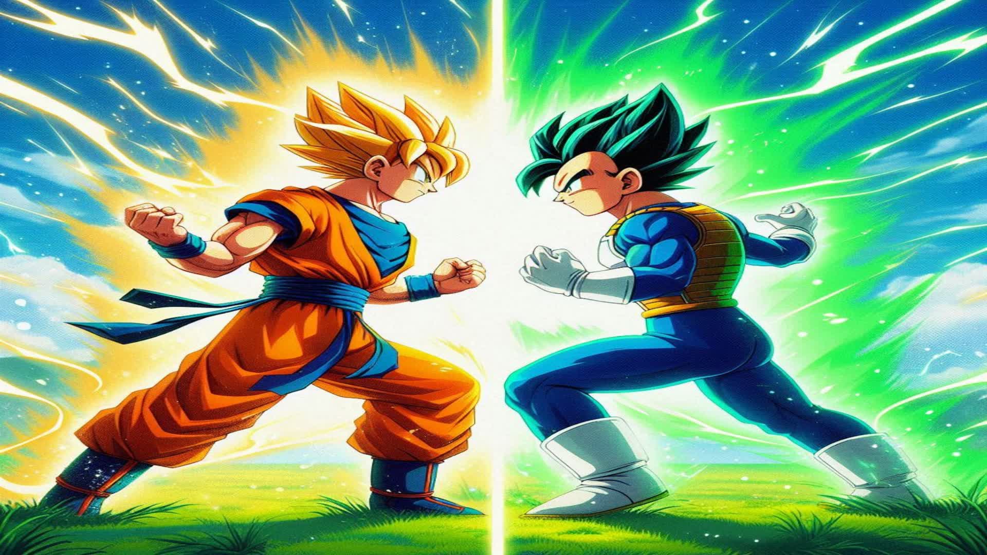 🐱‍🏍POWER GOKU VS VEGETA 🐱‍🏍 0466-0687-9350 by rsmv - Fortnite Creative ...