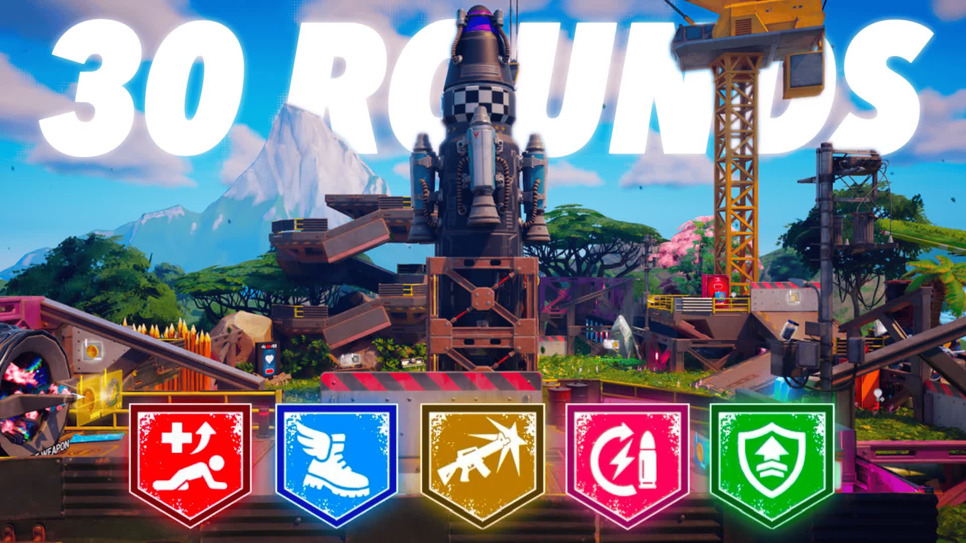 Perk Zombies - 30 Rounds 4330-4244-2391 by gems - Fortnite