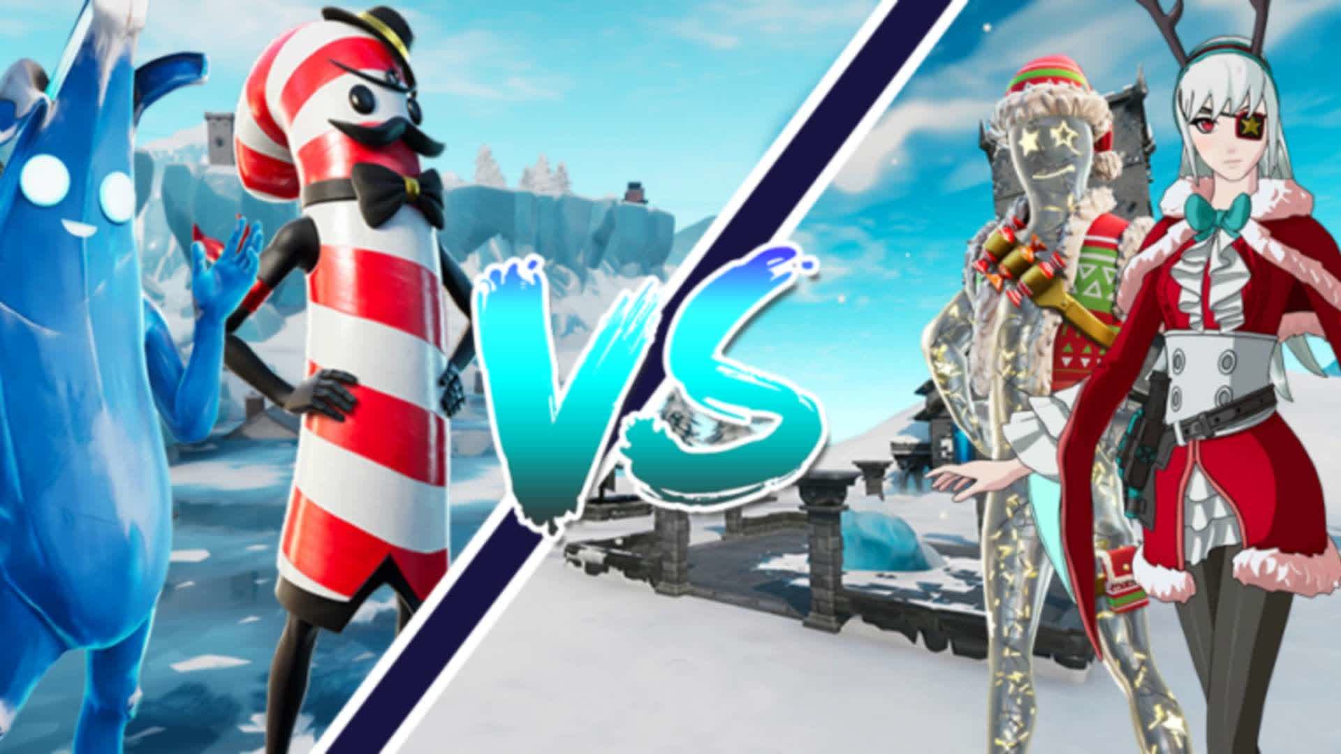 هجوم 🔫الكريسماس ☃(christmas ☃attack🔫) 2700-9217-4895 by H68 - Fortnite.GG