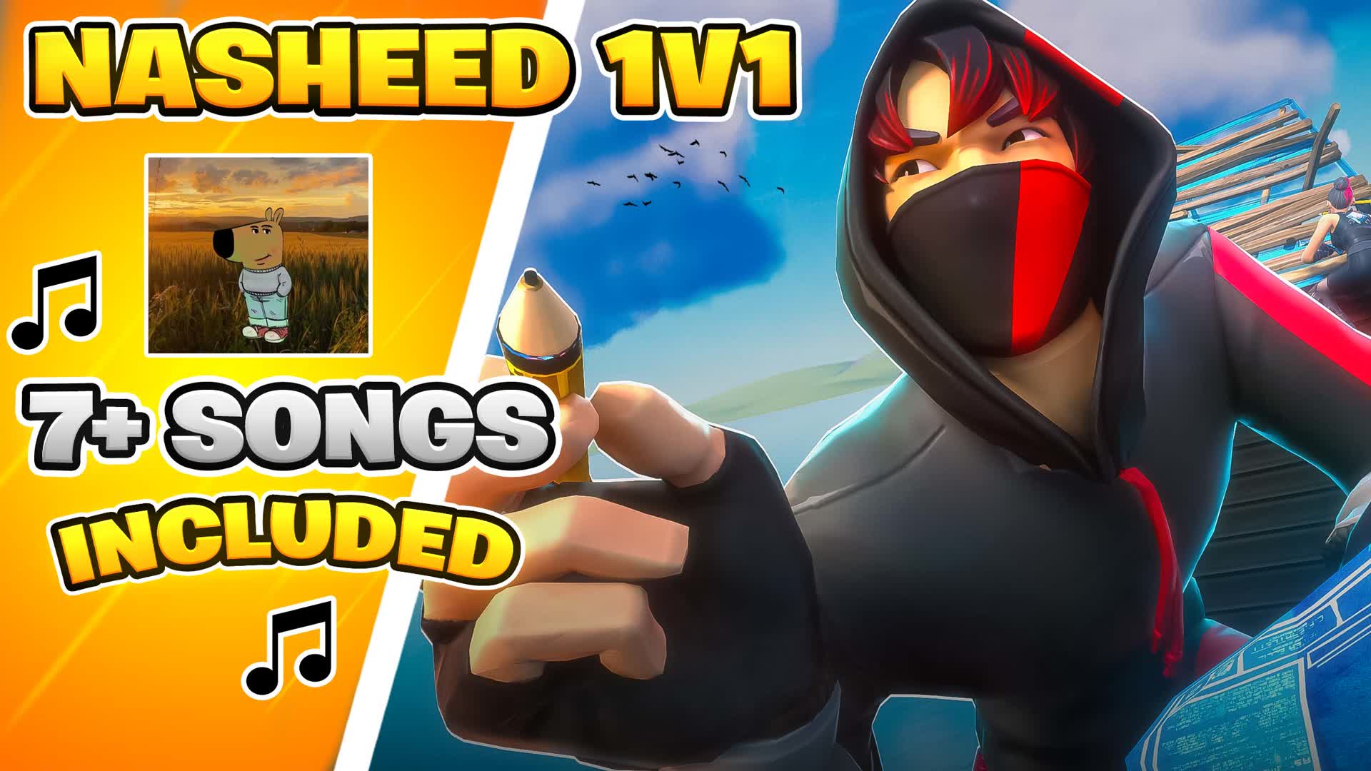 1v1 Build Fight 📝 Nasheed included 0159-5302-4832 by speedv - Fortnite Creative Map Code ...