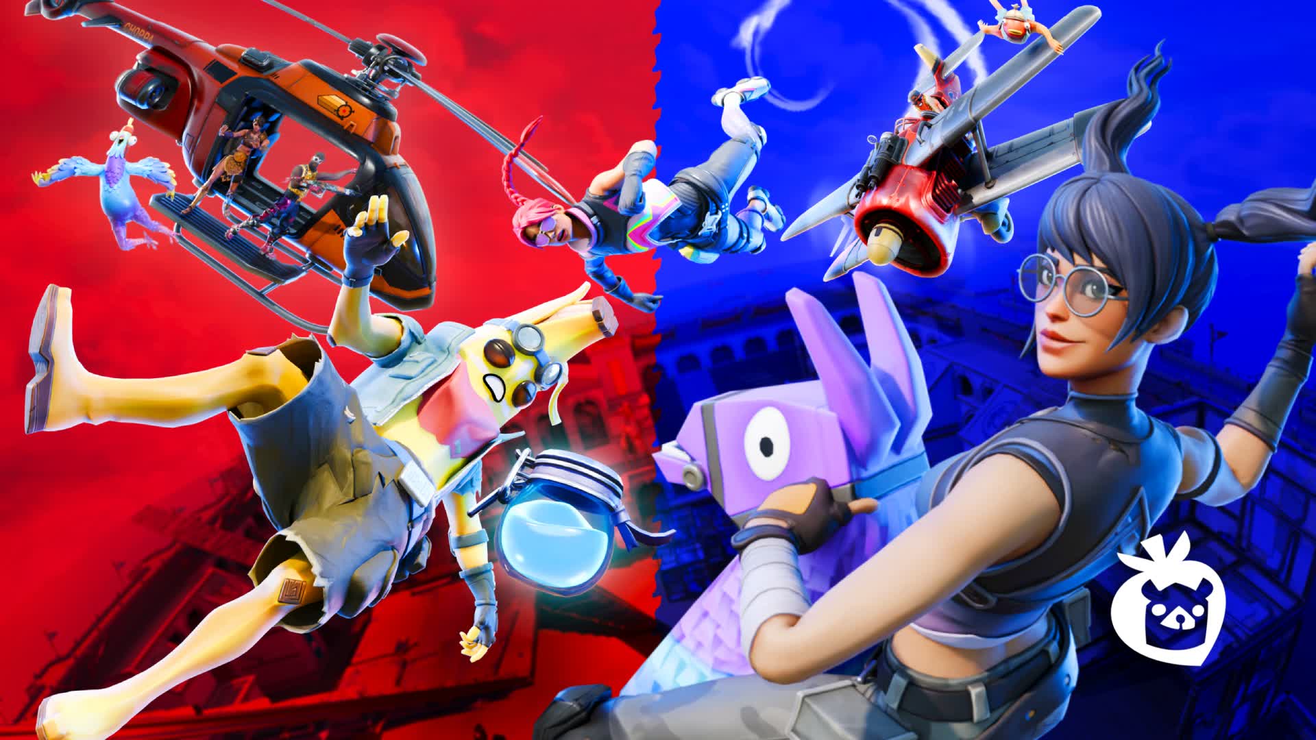 RED VS BLUE - GLADIATOR PIT 3623-5265-4897 by madewithjam - Fortnite ...