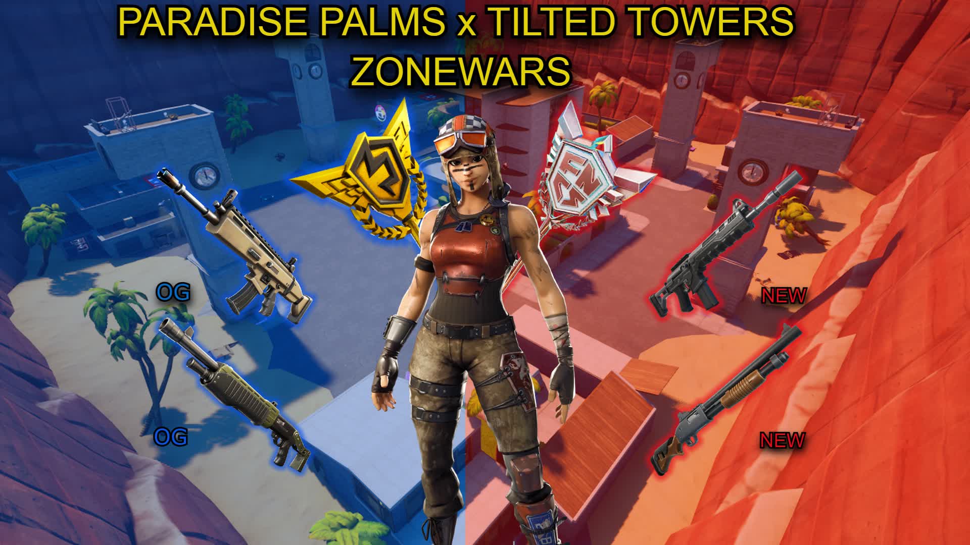 🌀🌴PARADISE PALMS X TILTED ZONEWARS🌴🌀 4650-0454-3734 by skygoty ...