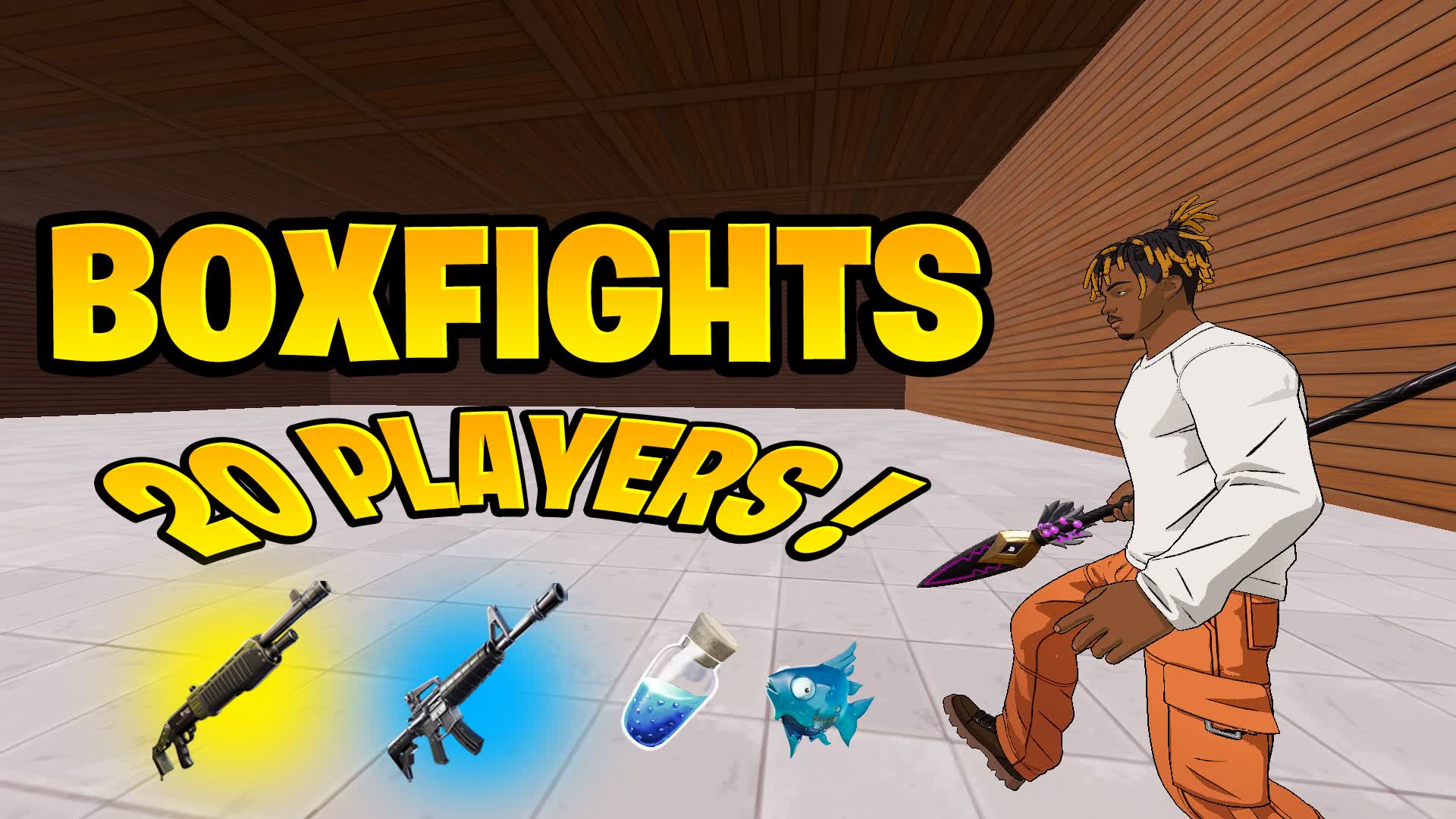 BOXFIGHTS PVP NEW 6898-4238-3308 by veytu - Fortnite Creative Map Code ...