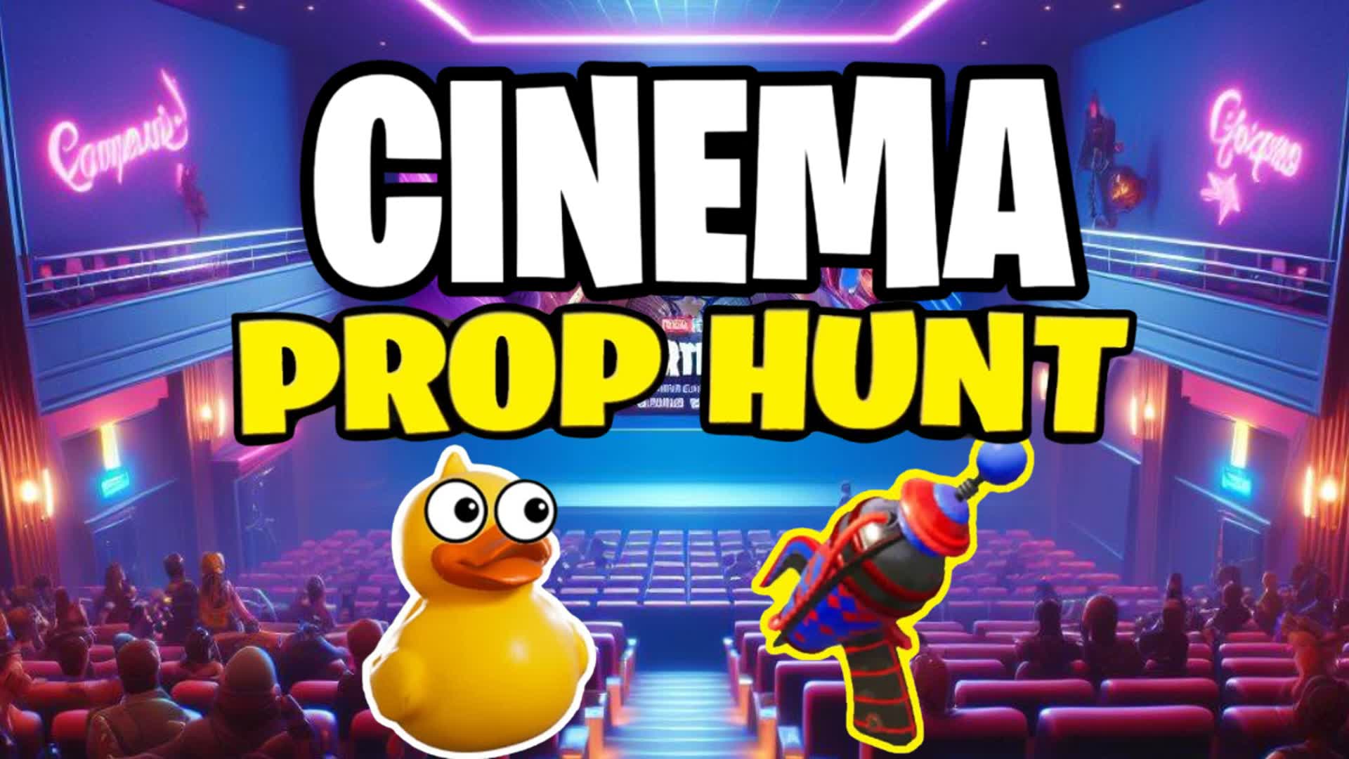 CINEMA PROP HUNT 🍿 8453-1675-7049 by clmzi - Fortnite Creative Map Code ...