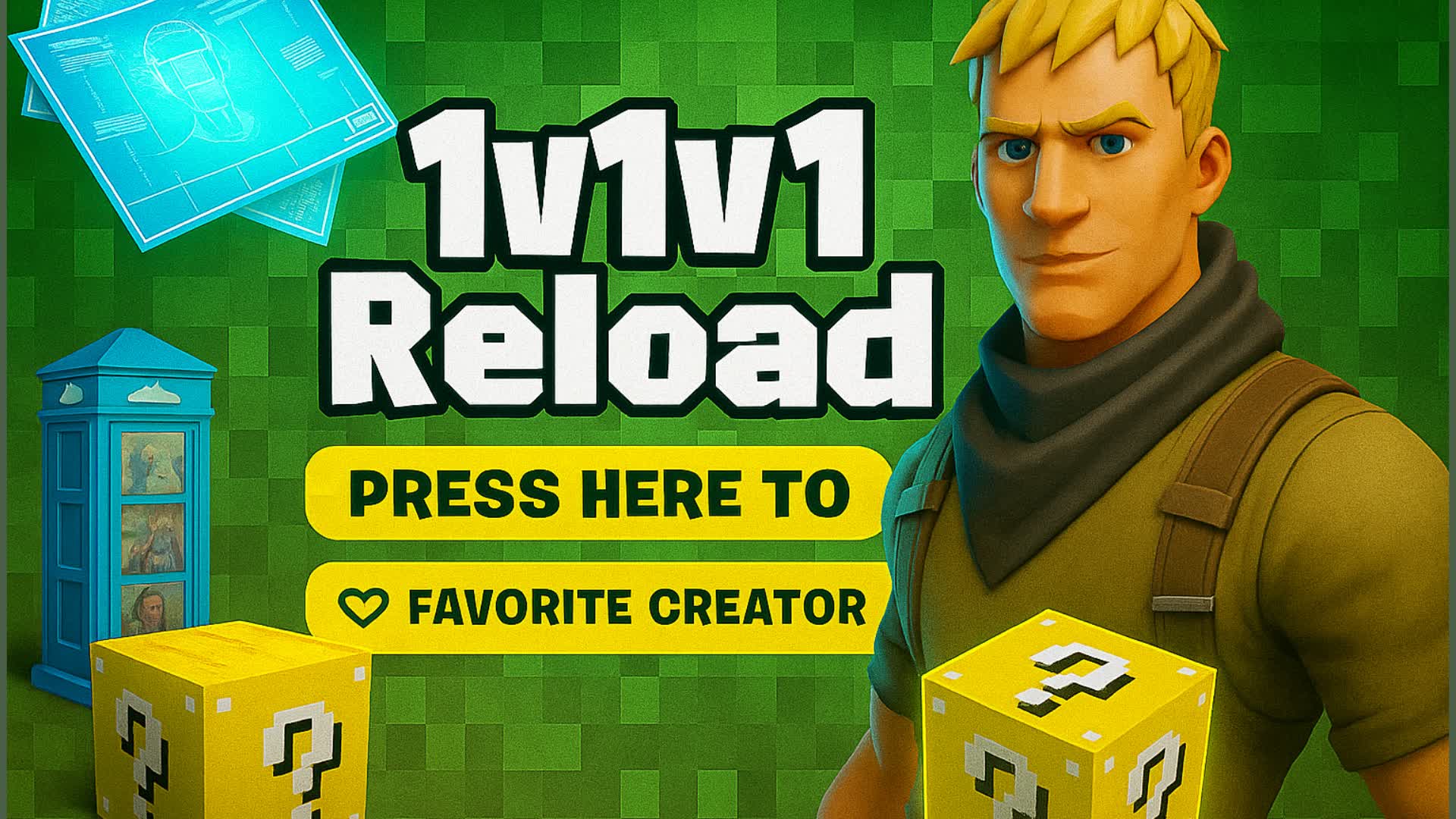 1v1v1Reload and Lucky block Free for All 8875-6651-6611 by sheh1 ...