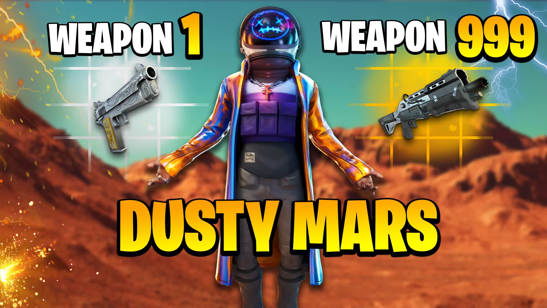 🌕 DUSTY MARS ONE SHOT 🚀 2016-0690-6849 by ljubo0806 - Fortnite