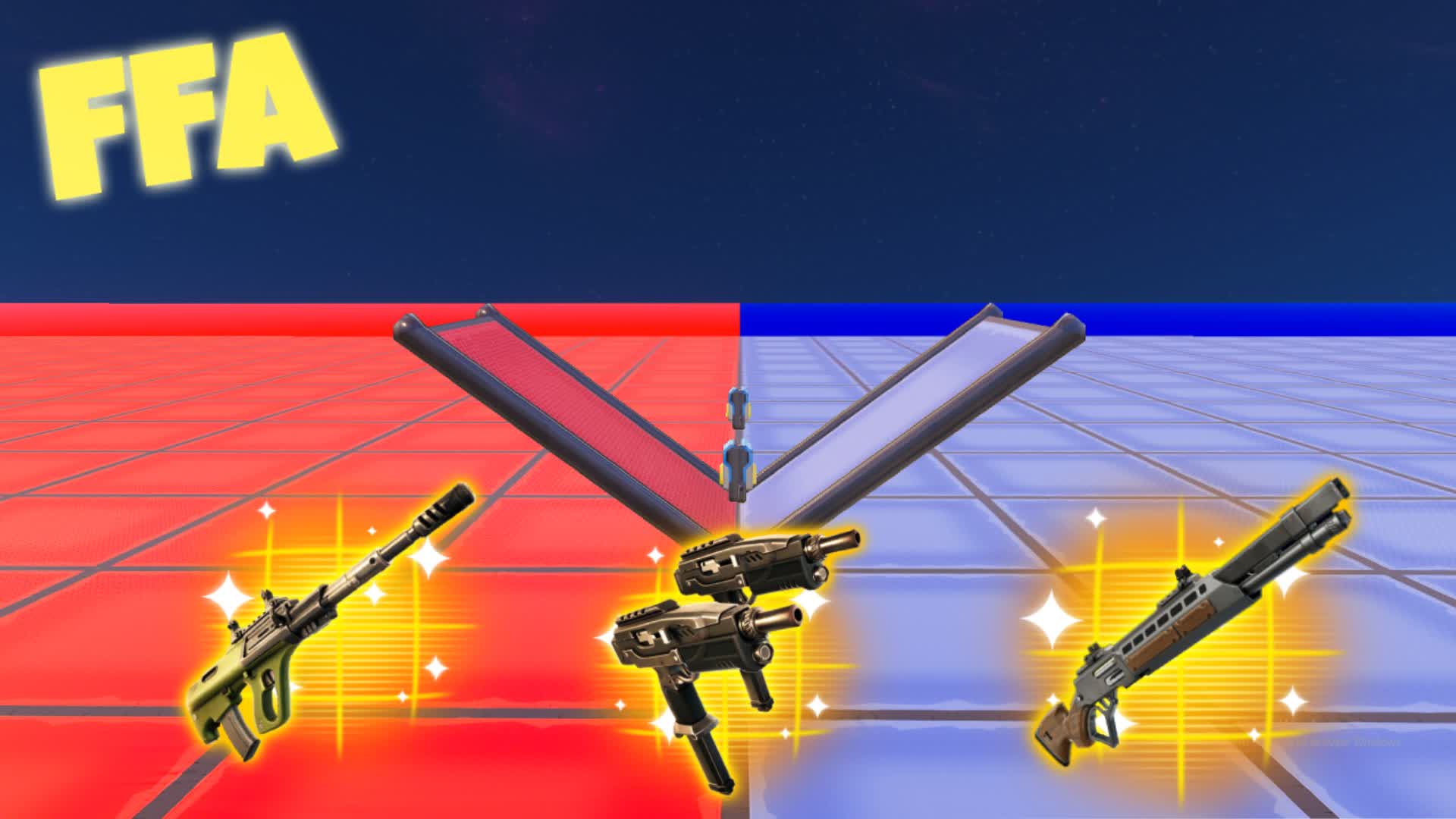 FFA - RED VS BLUE 🔴🔵 1487-8016-9571 by acedyt - Fortnite Creative Map ...