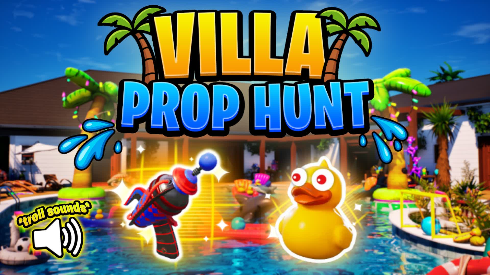 VILLA PROP HUNT 🌴 2620-4604-9949 by volviik - Fortnite