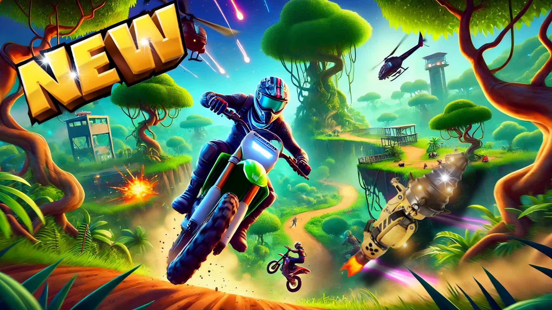 🌴Jungle Safari FFA 7038-4421-4956 by drexzz - Fortnite Creative Map ...