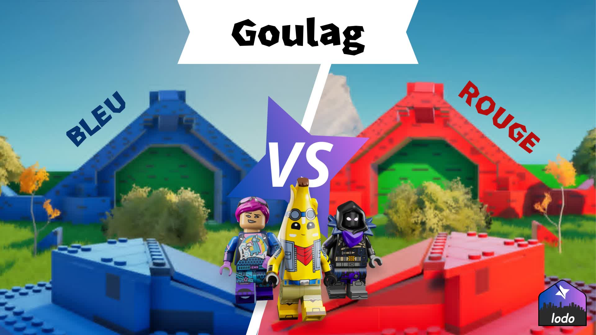 Goulag bleu VS rouge - Brick 2732-7128-9071 by lodo - Fortnite Creative ...