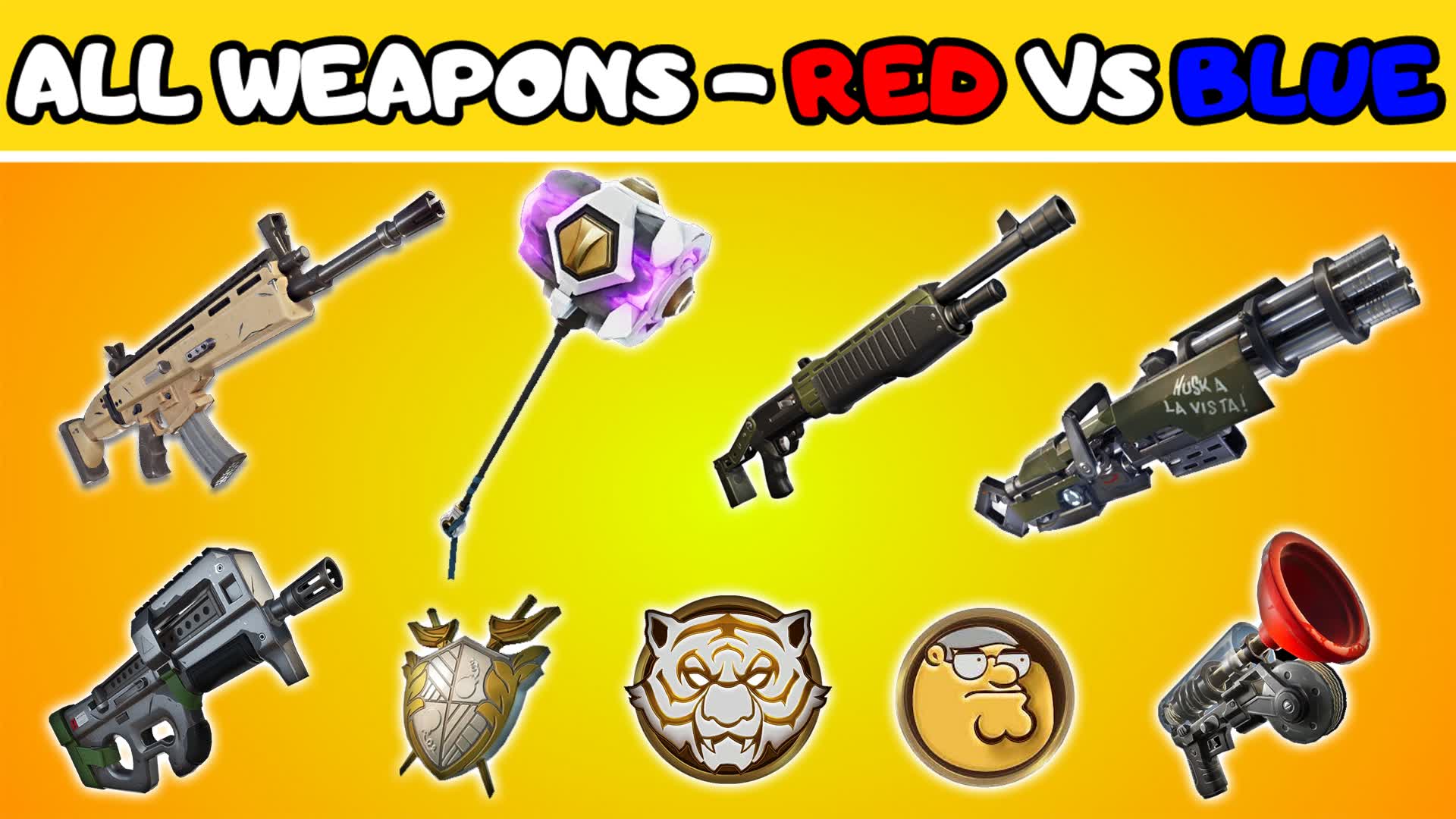 AMAZING RED VS BLUE 🔴🔵 5629-4481-7005 by zbyszekmyszek - フォートナイト