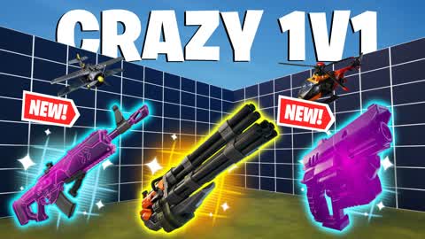 CRAZY 1V1 - ALL GUNS & RIDES 7342-8511-6328 by bg_studio - Fortnite