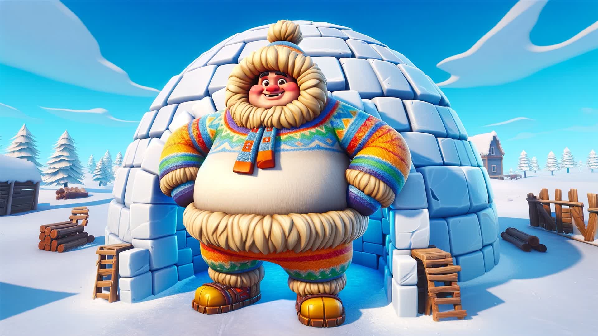 IGLOO TEAM DEATHMATCH 2180-1308-1009 من ابتكار dioxide - Fortnite