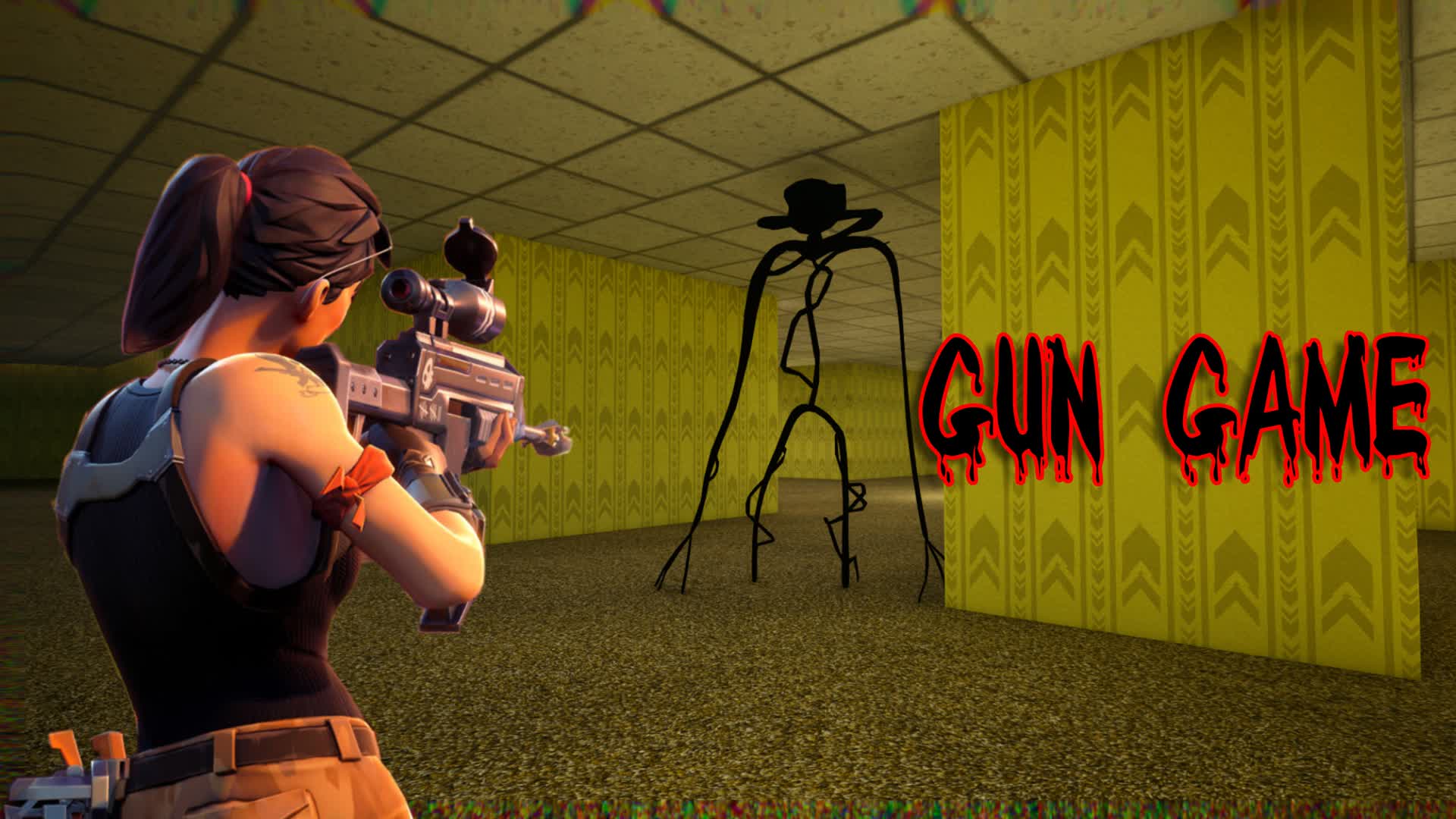 BACKROOMS GUN GAME 1034-3993-0040 by ander-usina - Fortnite Creative Map Code - Fortnite.GG