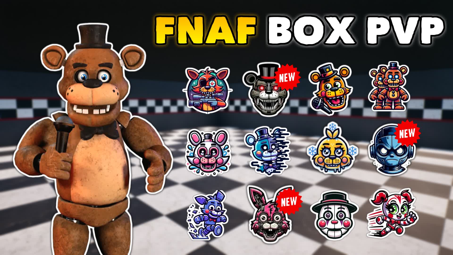 FNAF BOX PVP 📦 8674-1662-5856 by arctyplays - Fortnite Creative Map ...