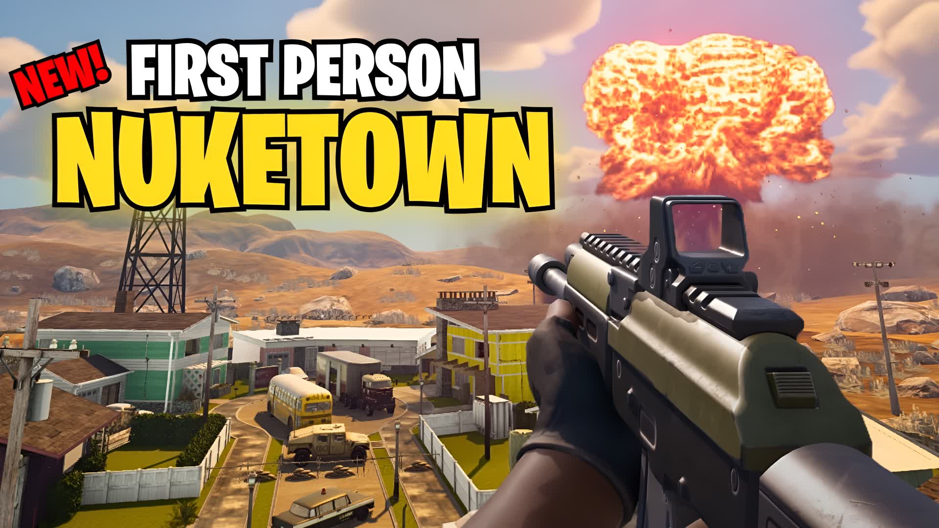 ⭐️FIRST PERSON - NUKETOWN 1303-5398-9357 by bwkvx - Fortnite Creative Map Code - Fortnite.GG