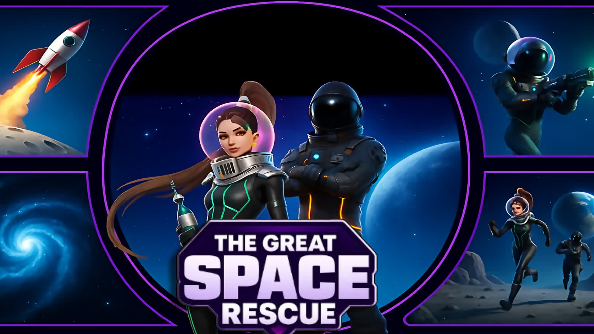 THE GREAT SPACE RESCUE 4729-4532-8616 by tmpp - Fortnite Creative Map ...