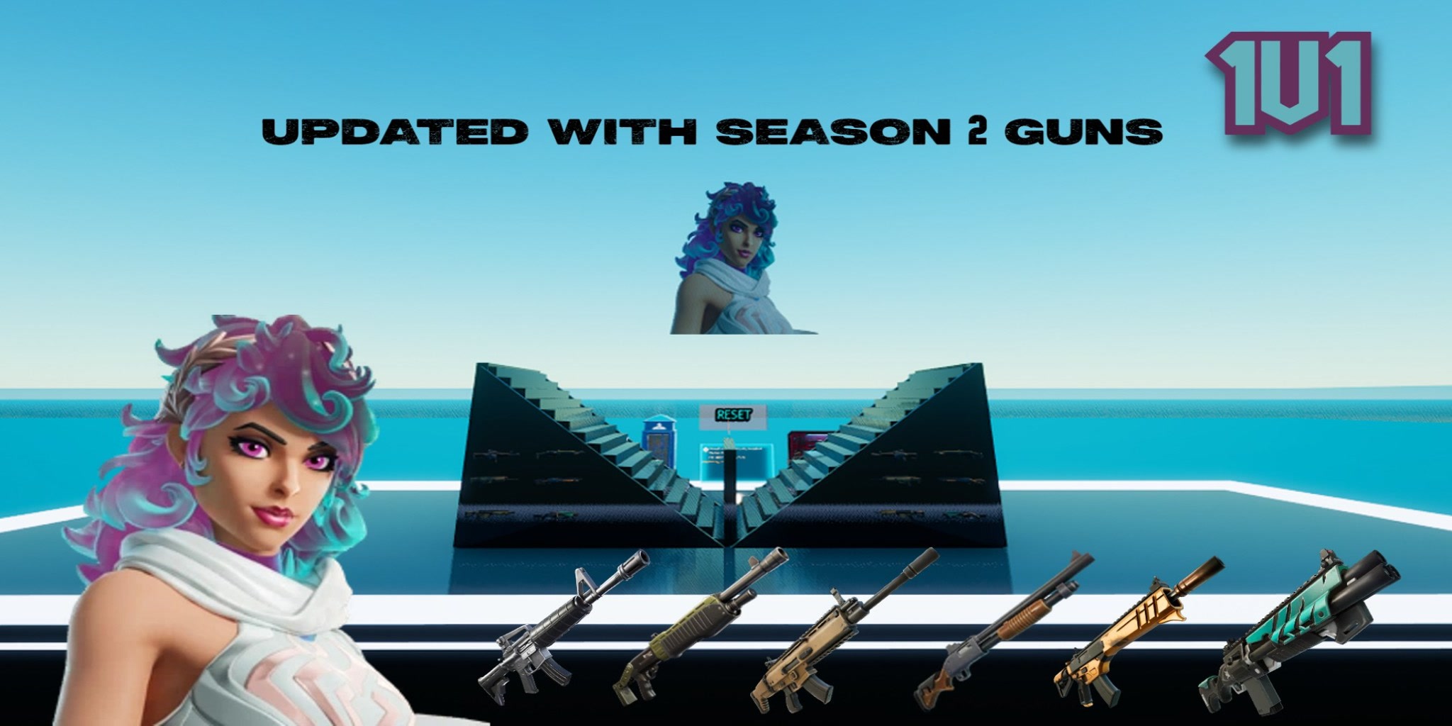 🙏ARTEMIS 1V1 💦 7395-6951-3289 by girty - Fortnite Creative Map Code ...