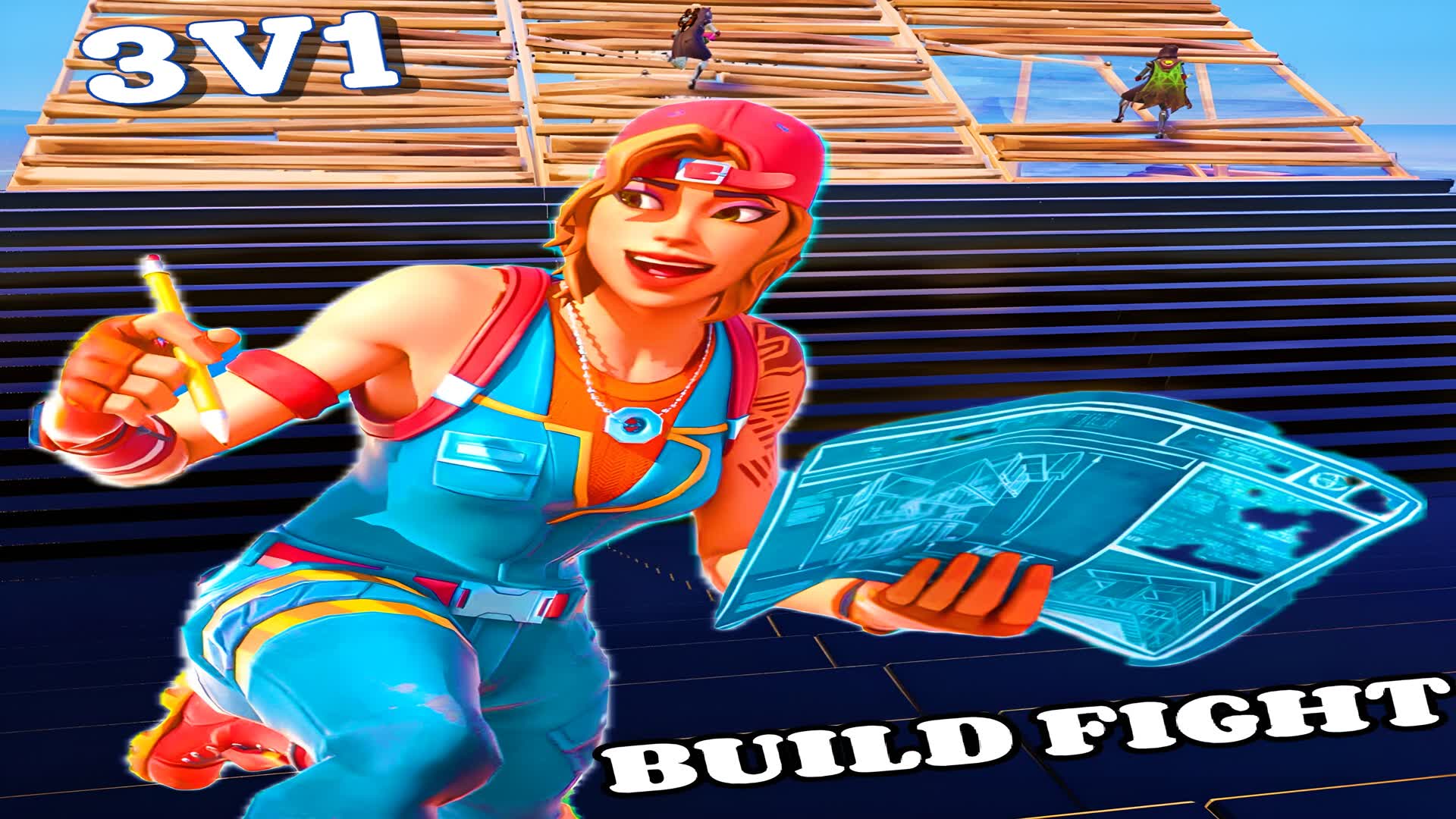 3V1 BUILD FIGHT 2315-6455-7889 من ابتكار z1x2 - Fortnite