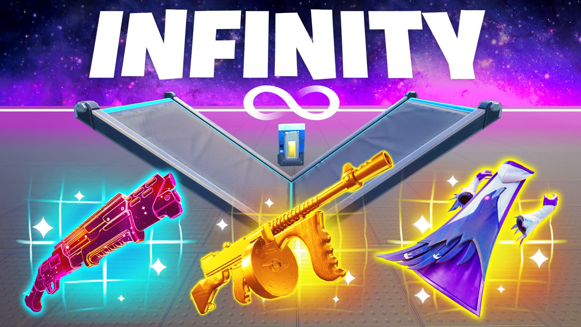 1V1 INFINITY 8857-5886-3745 by flakezc - Fortnite Creative Map Code - Fortnite.GG