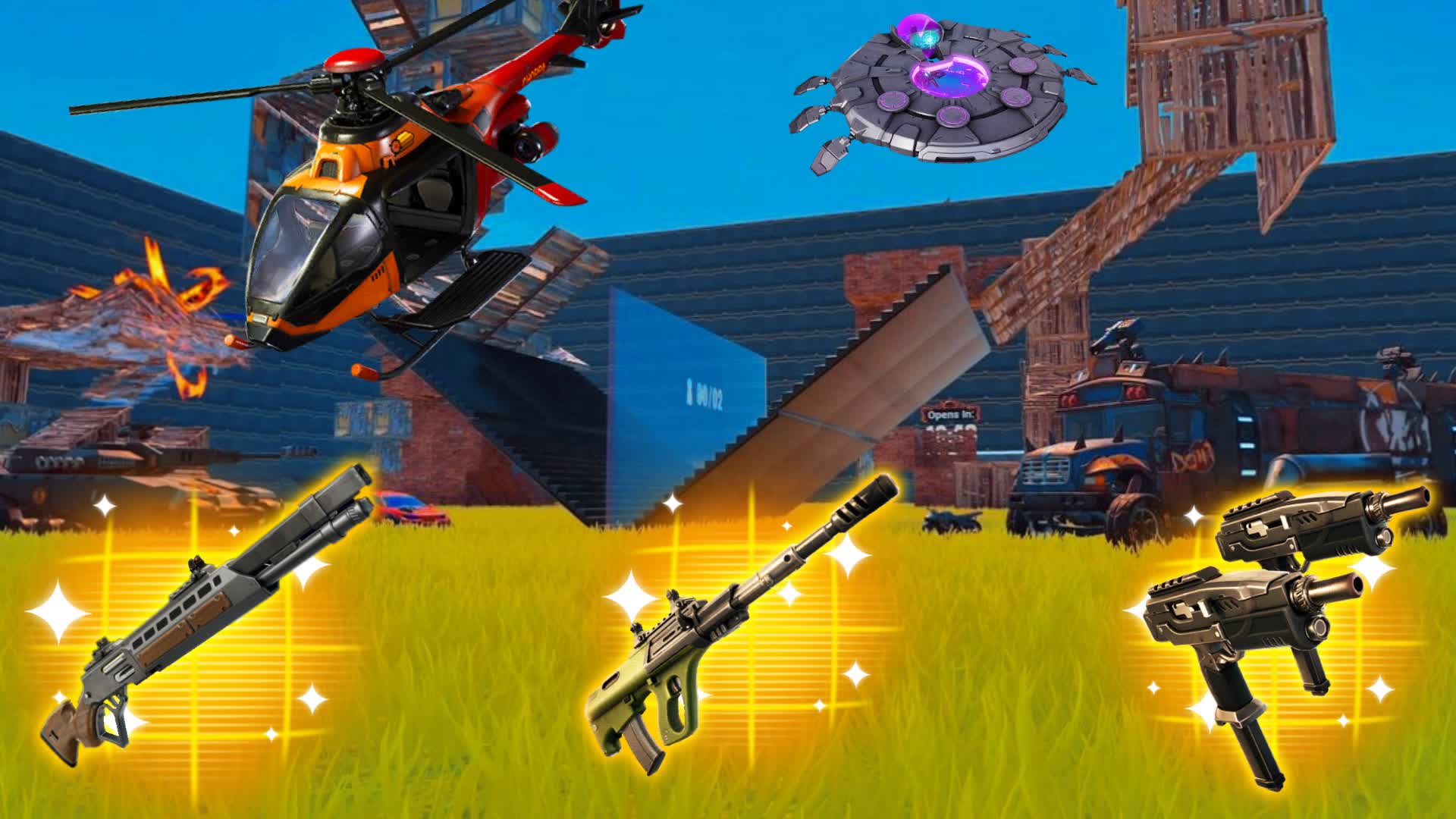 1v1 with every gun 6794-8758-4083 by armaan014 - Fortnite Creative Map Code - Fortnite.GG