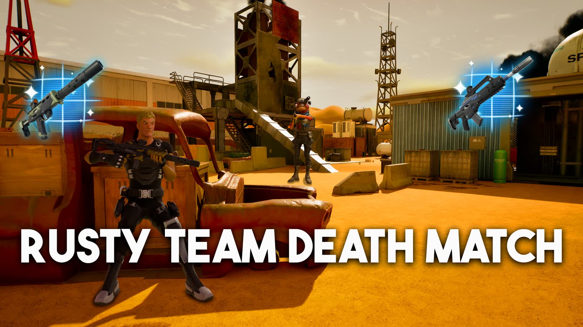 Rusty TDM 0699-3238-7796 by navarrosgaming - Fortnite Creative Map Code - Fortnite.GG