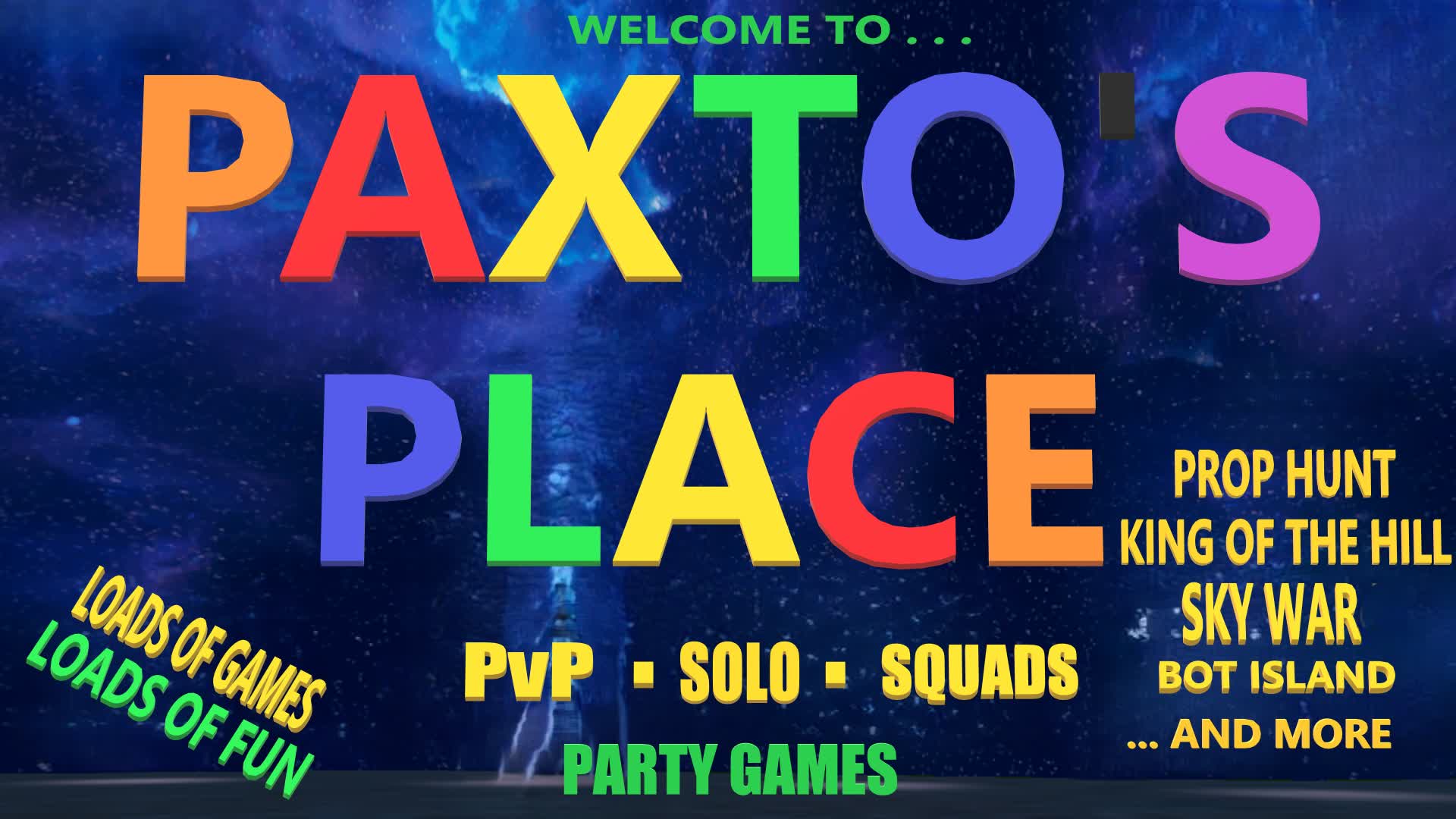 Paxto's Place 8344-2289-6480 by paxto - Fortnite Creative Map Code ...