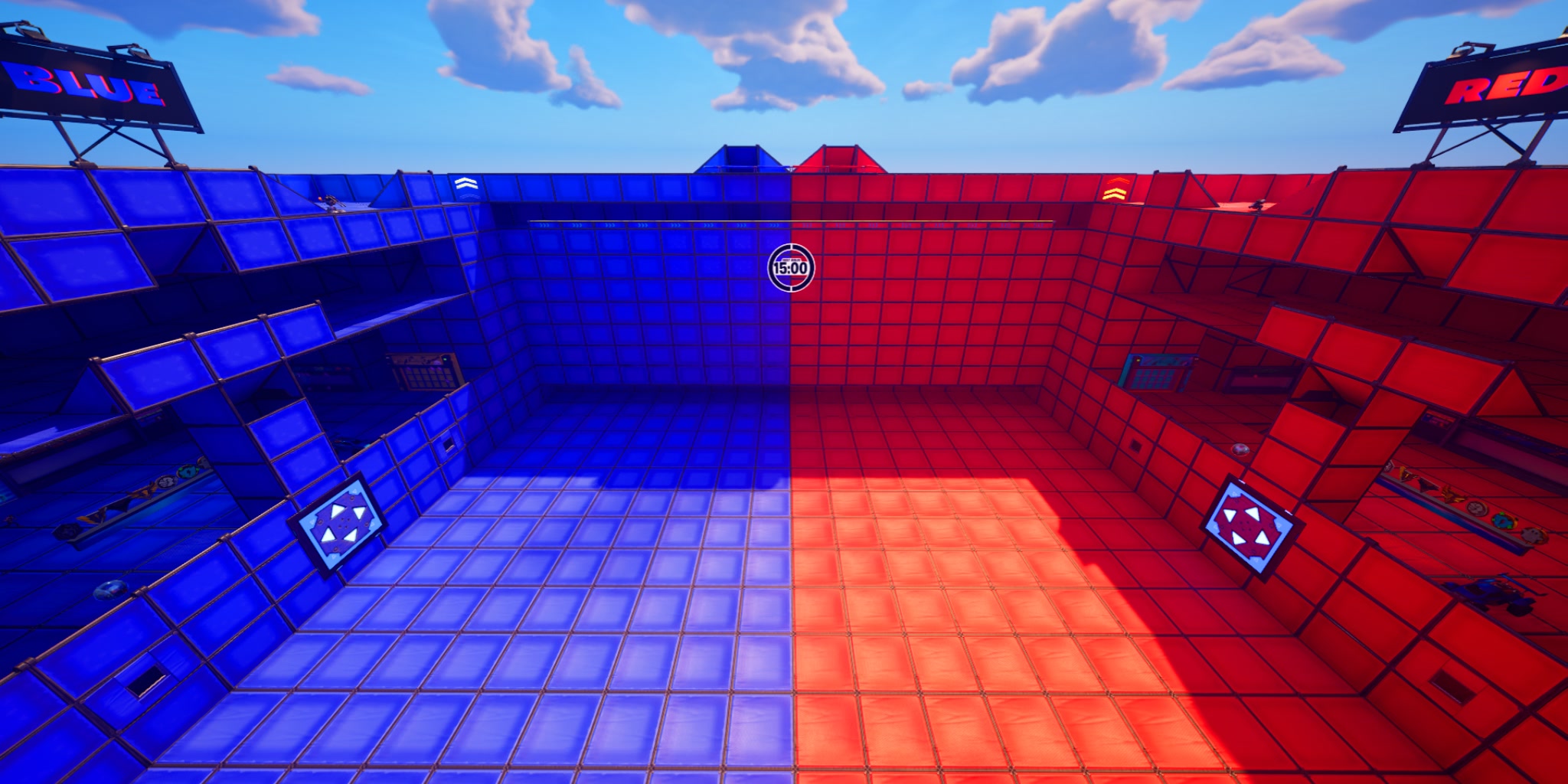 SUPER MEGA RED VS BLUE 🔴🔵 9455-3264-5392 by alleliebeneddi - Fortnite ...