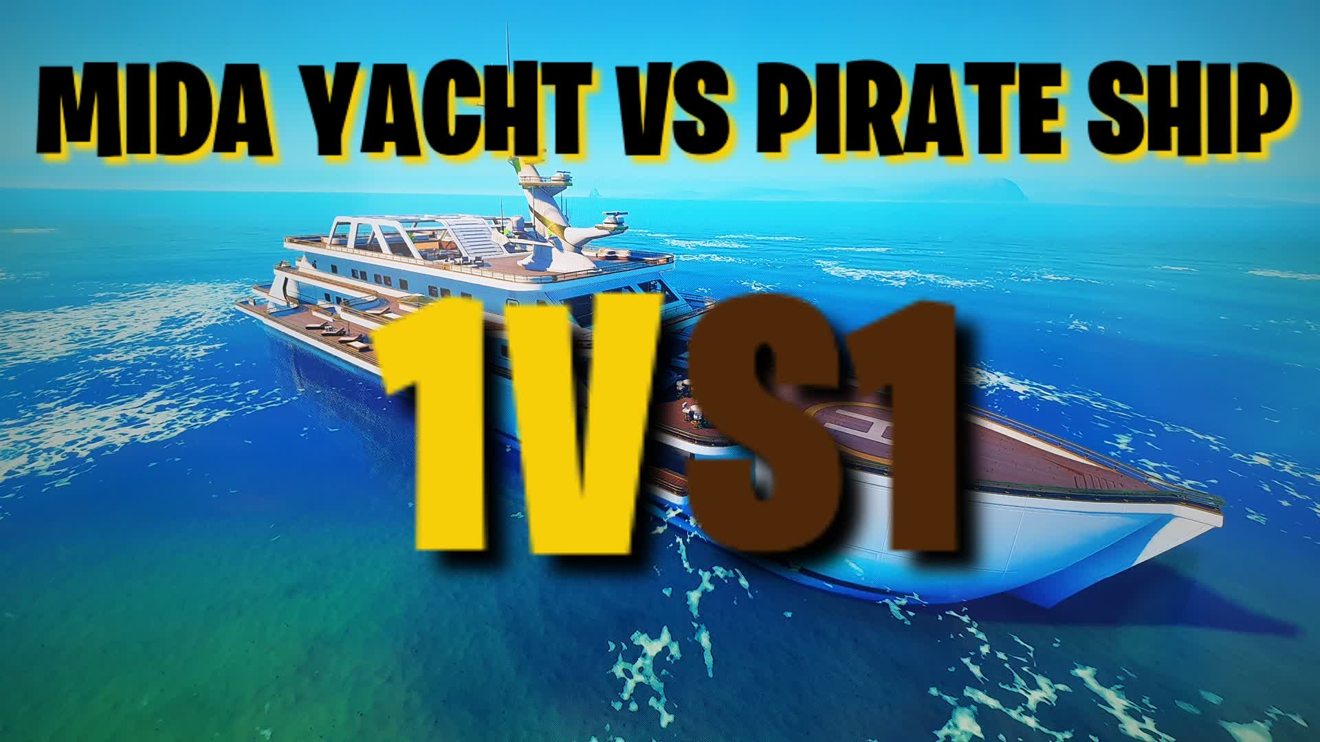 MIDA YACHT VS PIRATE SHIP 1V1 6949-6132-4676 by sixtyy - Fortnite ...