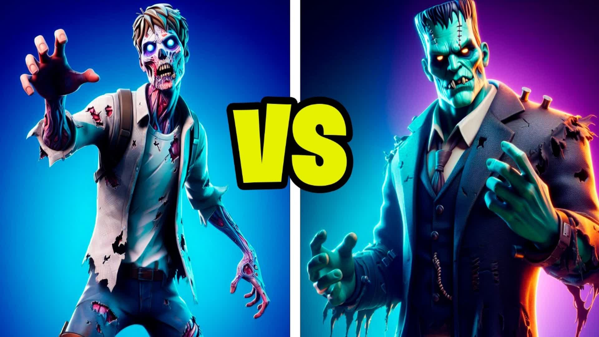 babvo0r의 ZOMBIE VS FRANKENSTEIN 9348-0881-7262 - 포트나이트