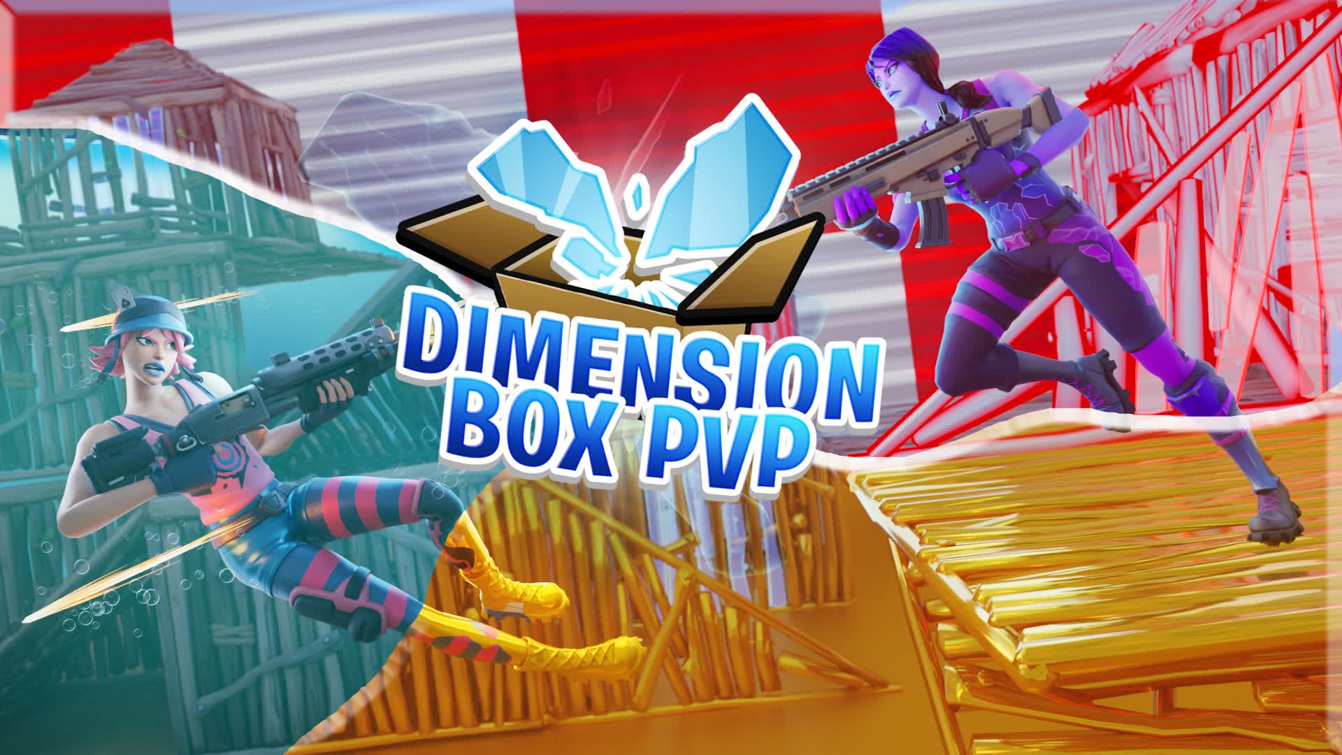 DIMENSIONS BOX PVP📦 4085-1423-1265 von stug – Fortnite