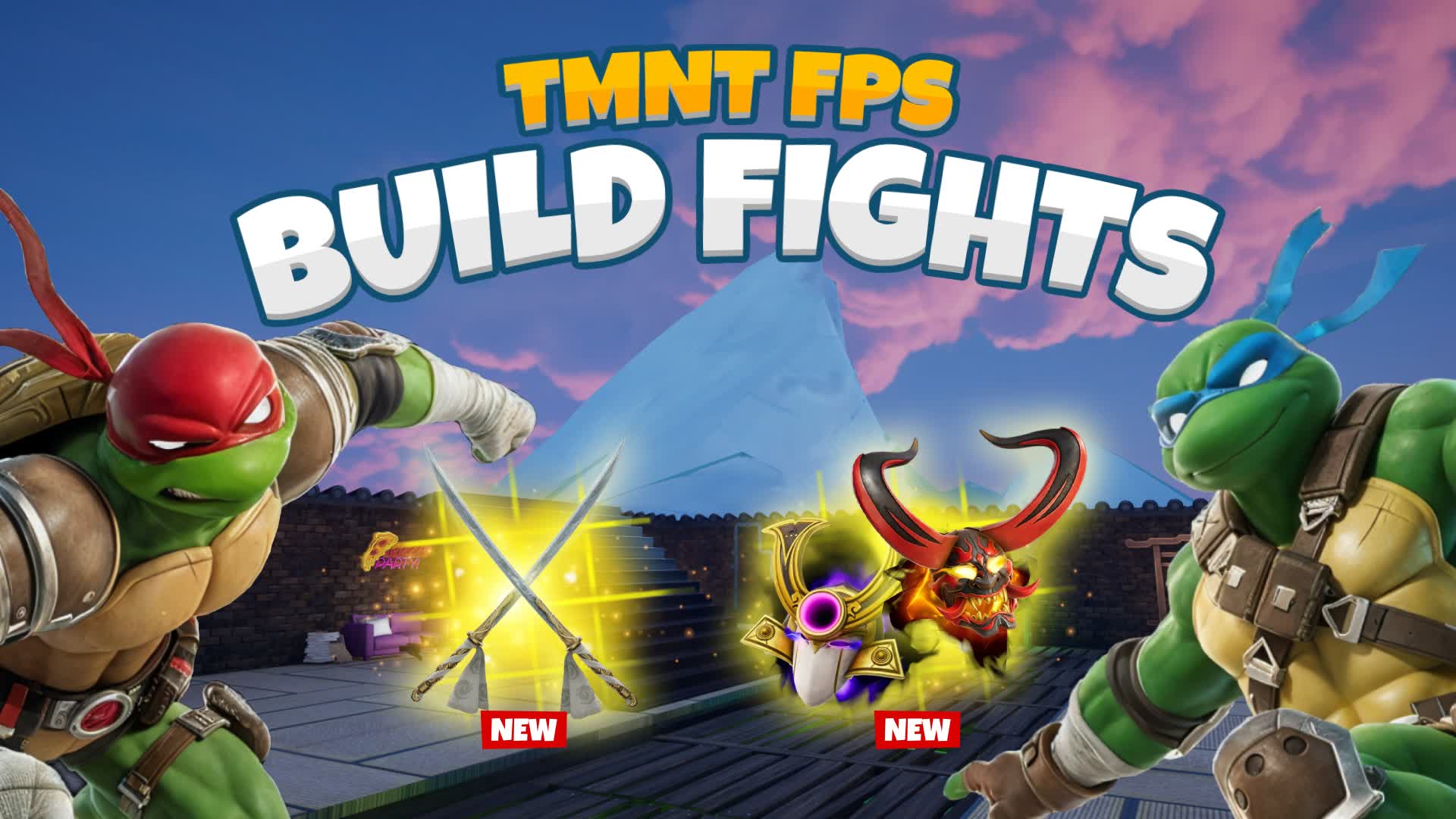 TMNT FIRST PERSON BUILD FIGHTS 4460-9170-3041 by axiomq - Fortnite ...