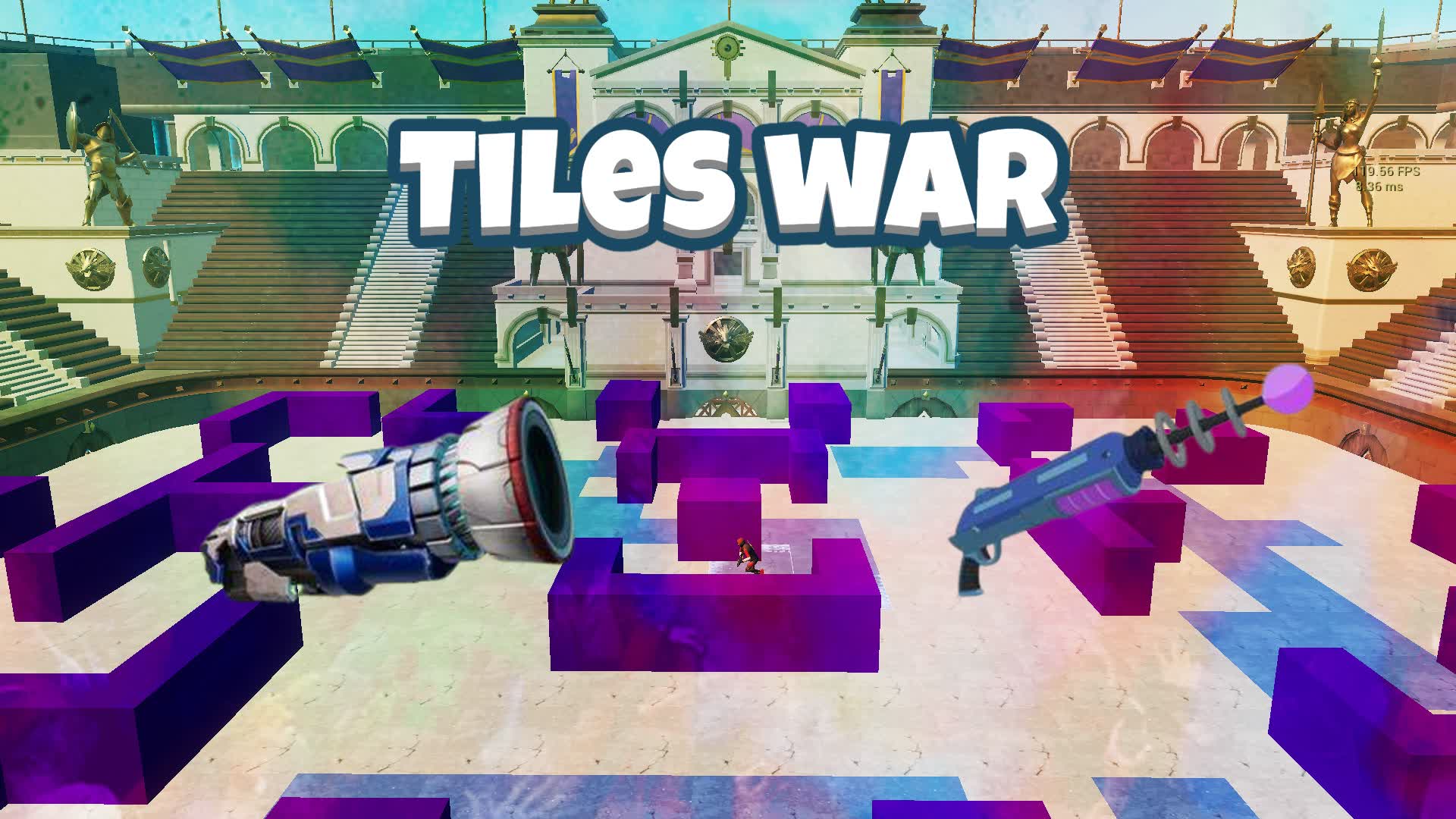 🟥 Tiles war 🟦 3369-1233-1847 by 7fs - Fortnite Creative Map Code ...