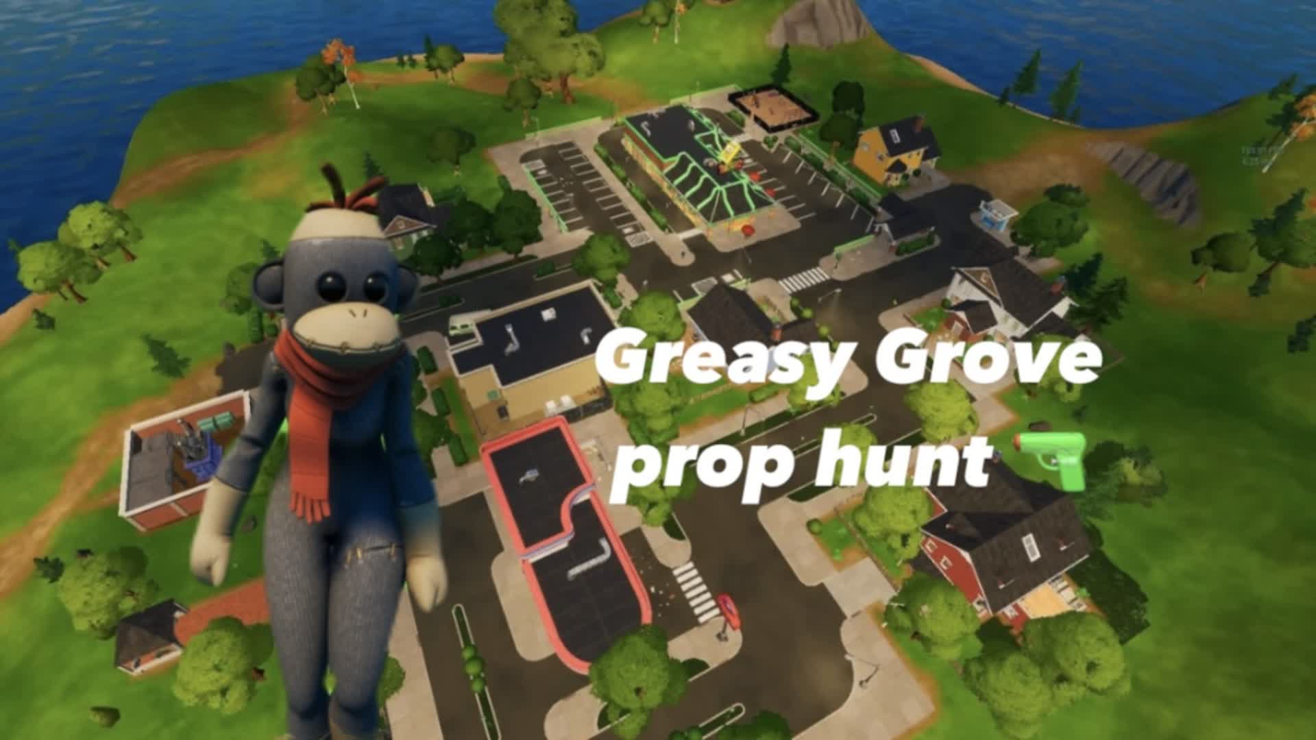 Greasy Grove prop hunt 🔫 2259-7202-7613 by ParkerMarter. - Fortnite.GG