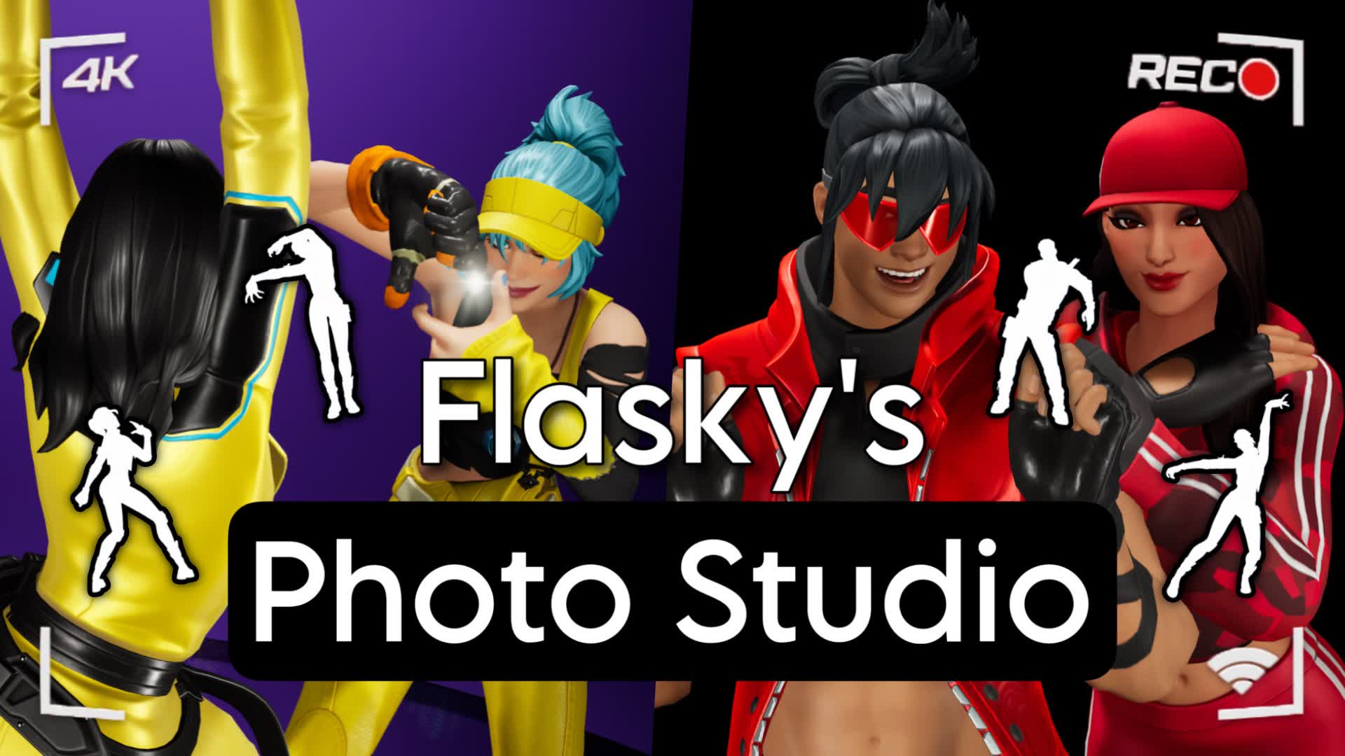 Flasky Studio 🎥 Emote & Replay Map 2180-1787-4256 by fslabs - Fortnite ...