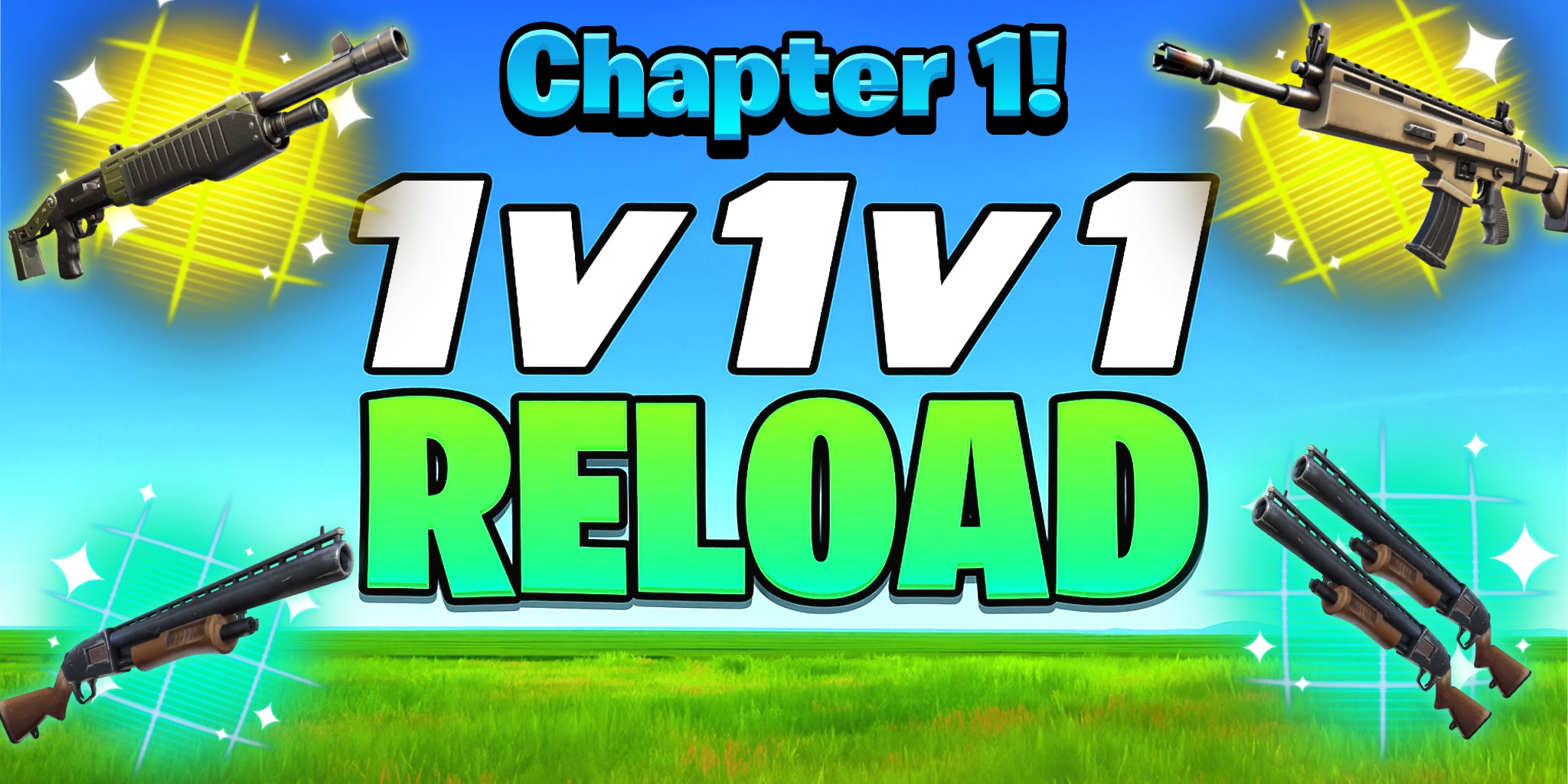 🔫 1v1v1 Reload: Ultimate FFA CH1🔫 2423-7239-1770 by bejk - Fortnite Creative Map Code - Fortnite.GG