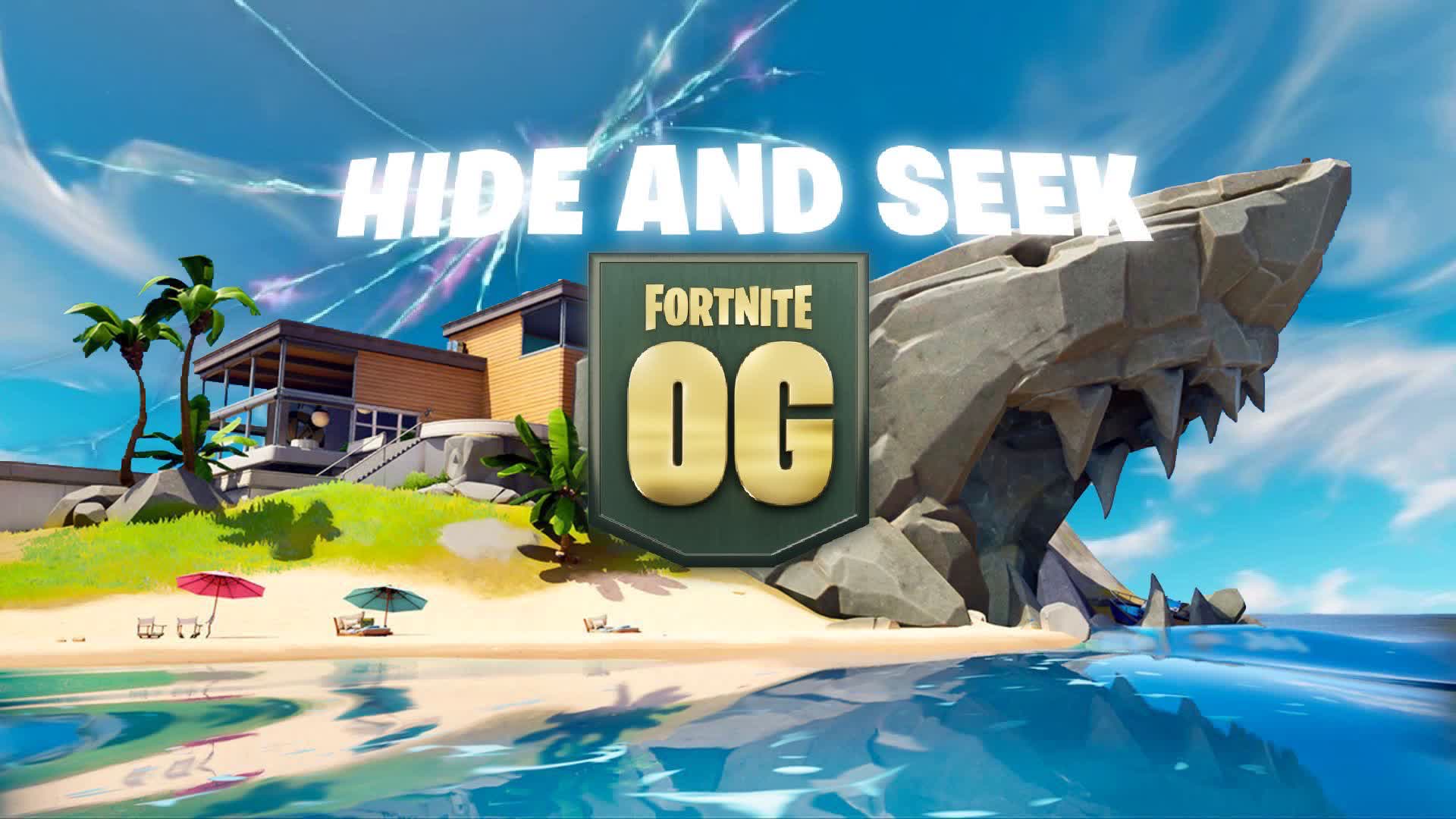 👀OG HIDE AND SEEK🦈THE SHARK 2019-7893-4516 par palme - Fortnite